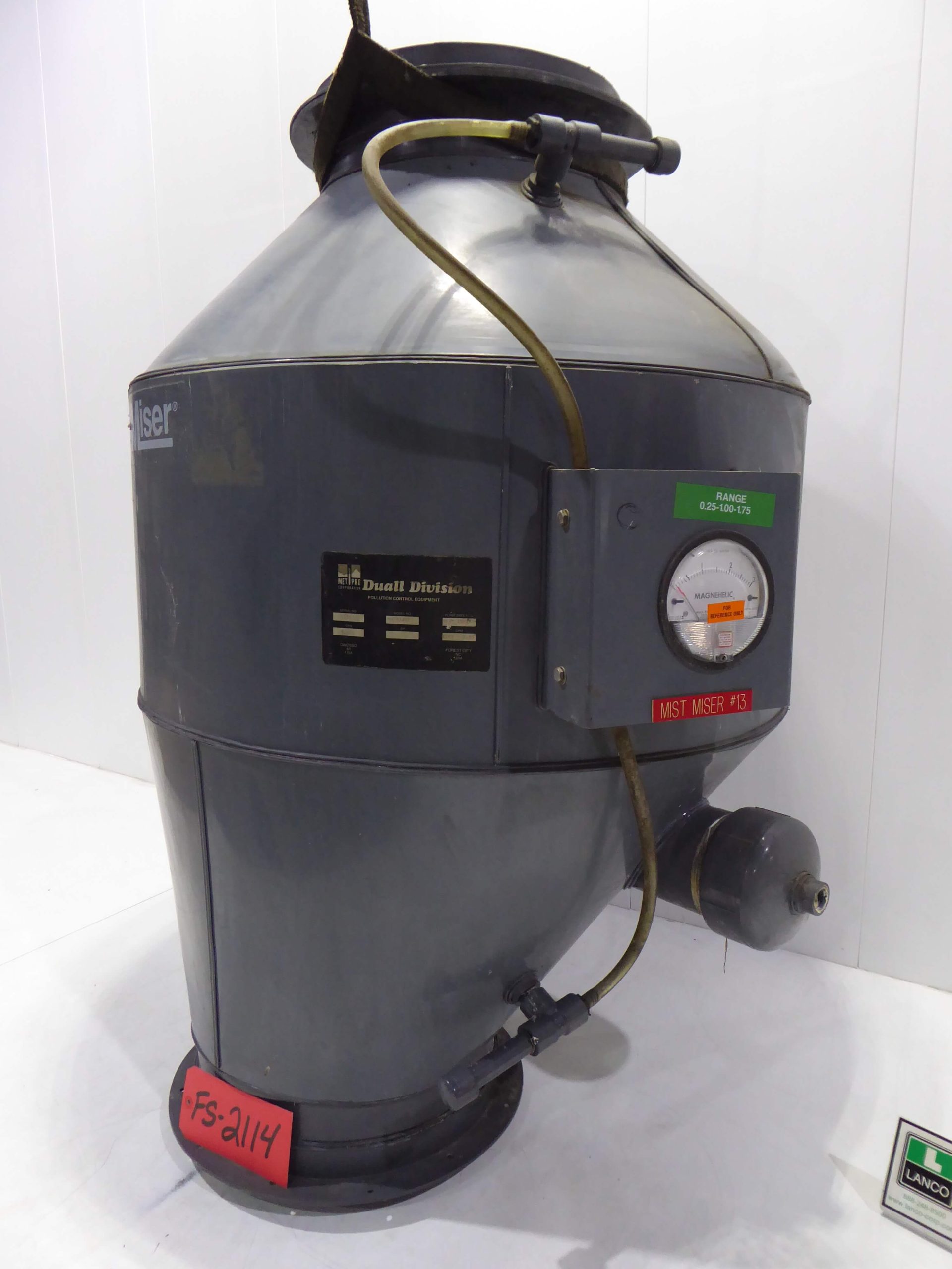 Met Pro 3500 CFM 14" Mist Miser FS2114