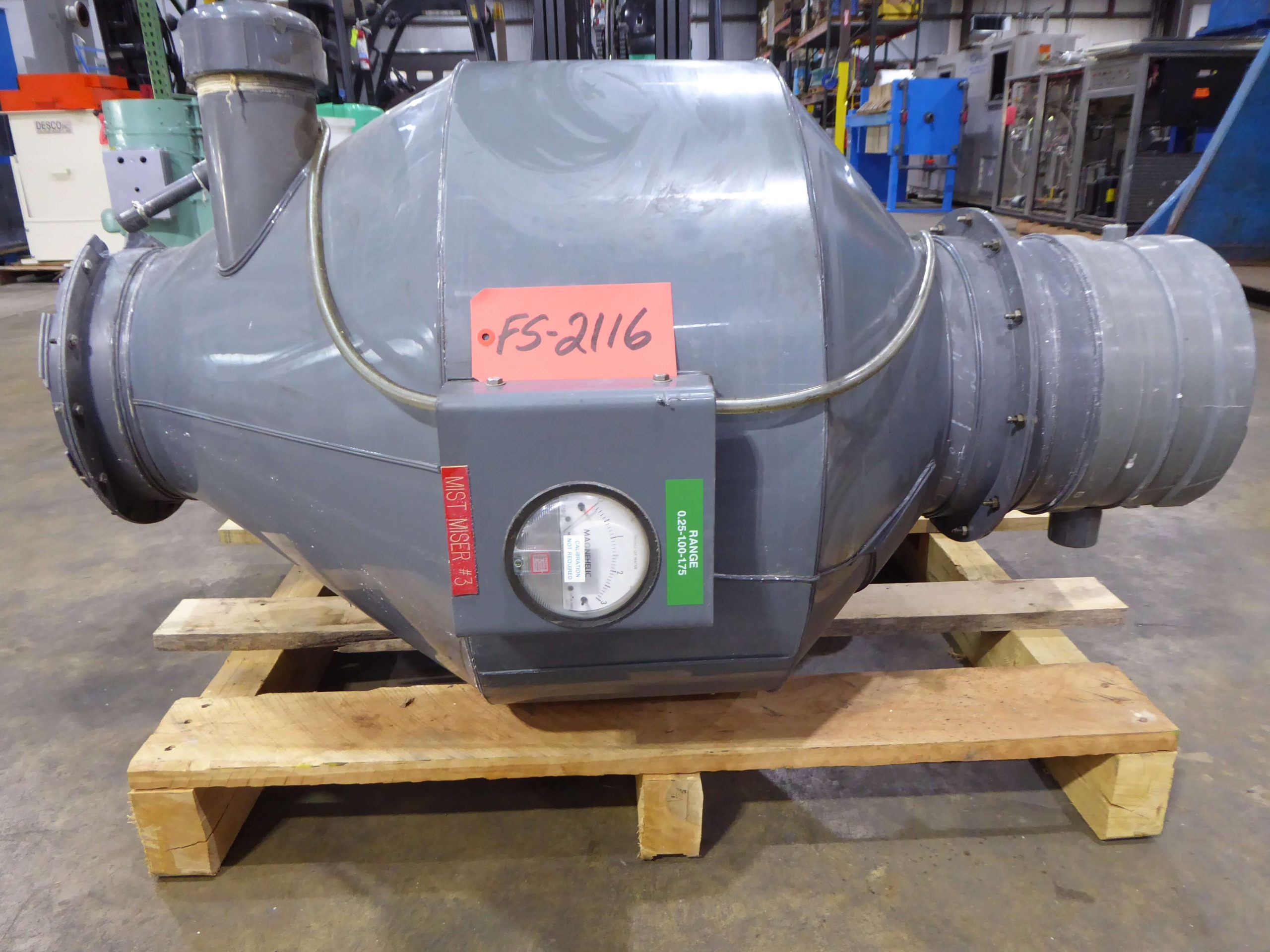 Met Pro 2500 CFM 12" Mist Miser FS2116