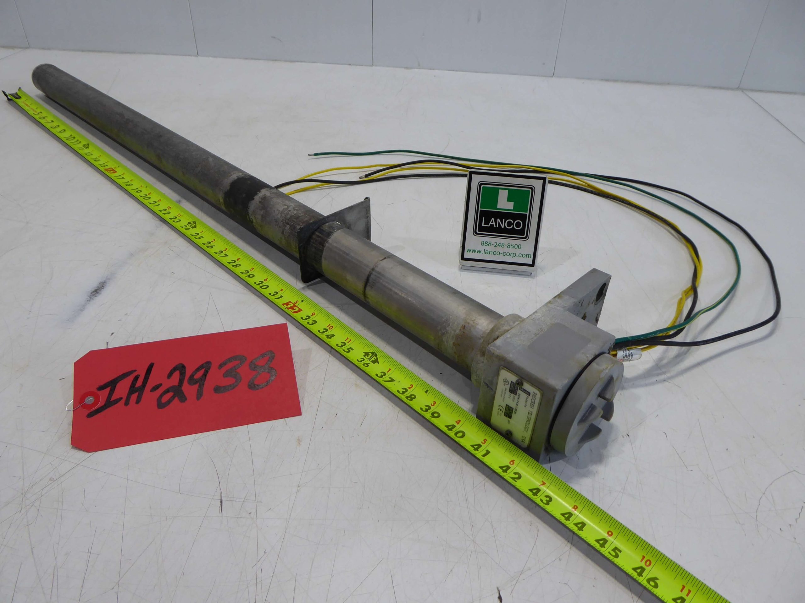 Process Technology 44"L 304 Stainless Steel Immersion Heater IH2938 ...