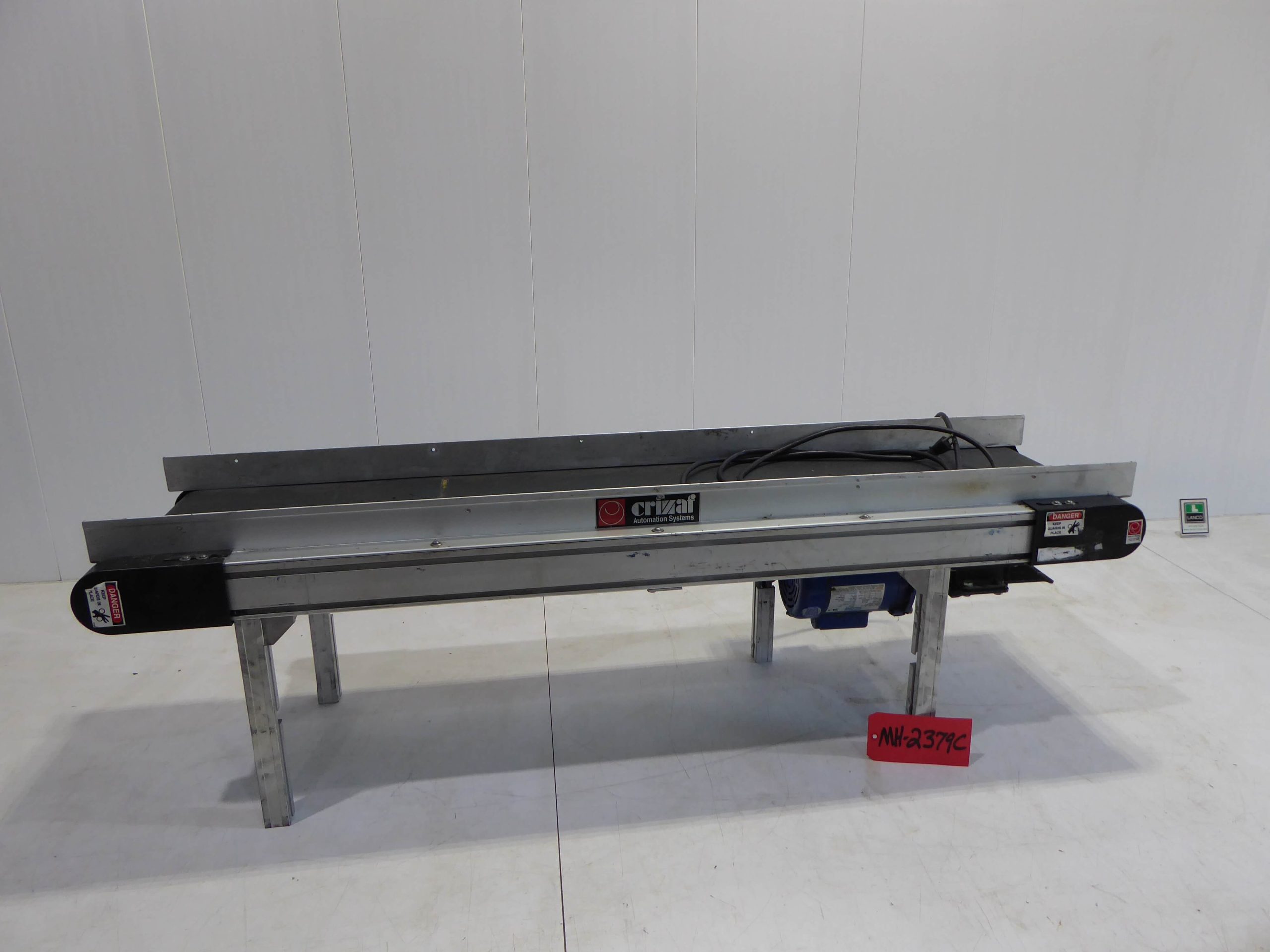 Crizaf 100 lb. Capacity Belt Conveyor MH2379C - Lanco Corporation | Used Industrial Equipment