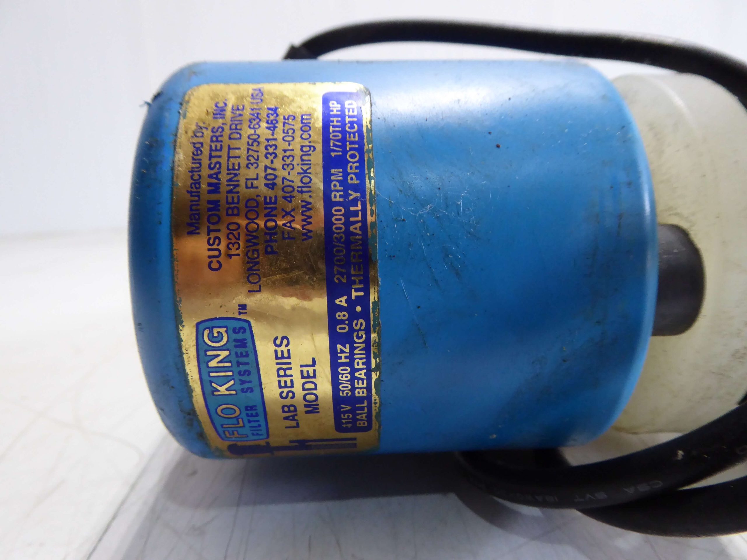 Flo King .014 HP 1.50" Inlet .50" Outlet Centrifugal Pump CP2298