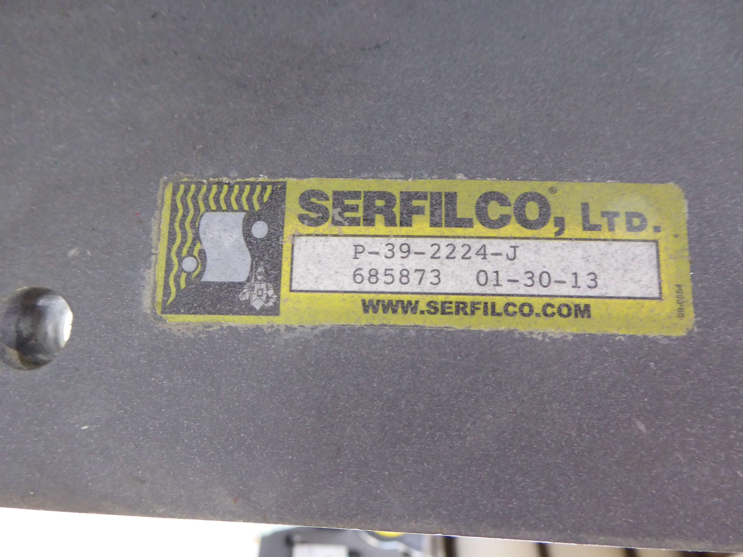 Serfilco 1 HP 1.50" Inlet 1.25" Outlet Centrifugal Pump CP2301