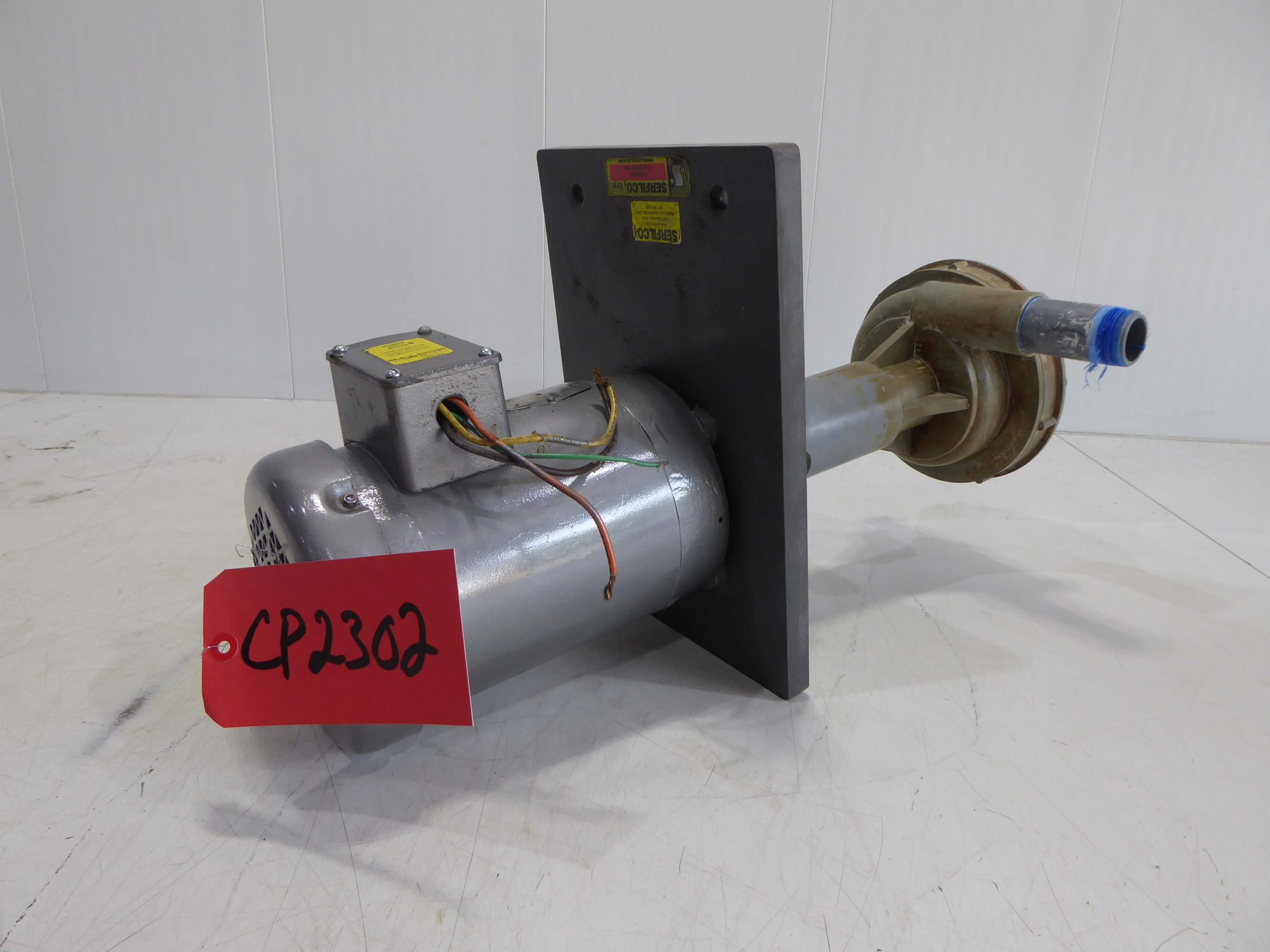 Serfilco 1 HP 1.50" Inlet 1.25" Outlet Centrifugal Pump CP2302