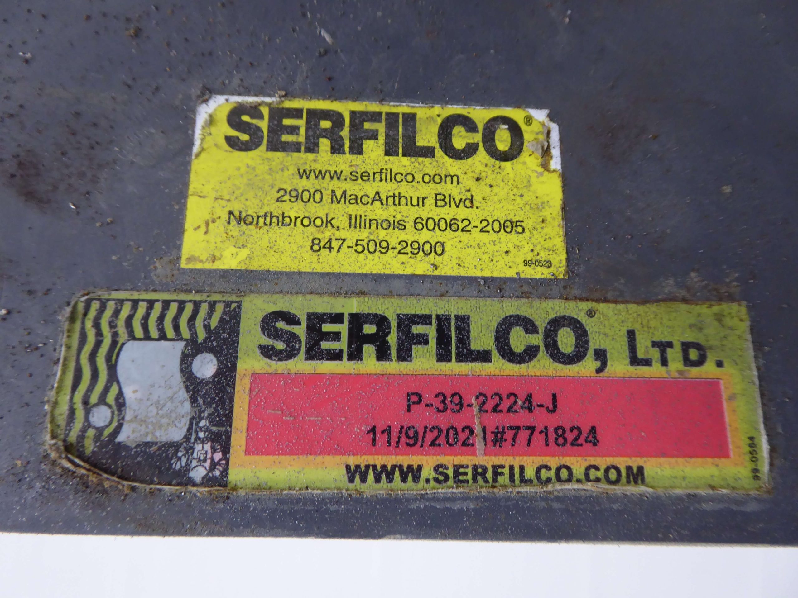 Serfilco 1 HP 1.50" Inlet 1.25" Outlet Centrifugal Pump CP2302