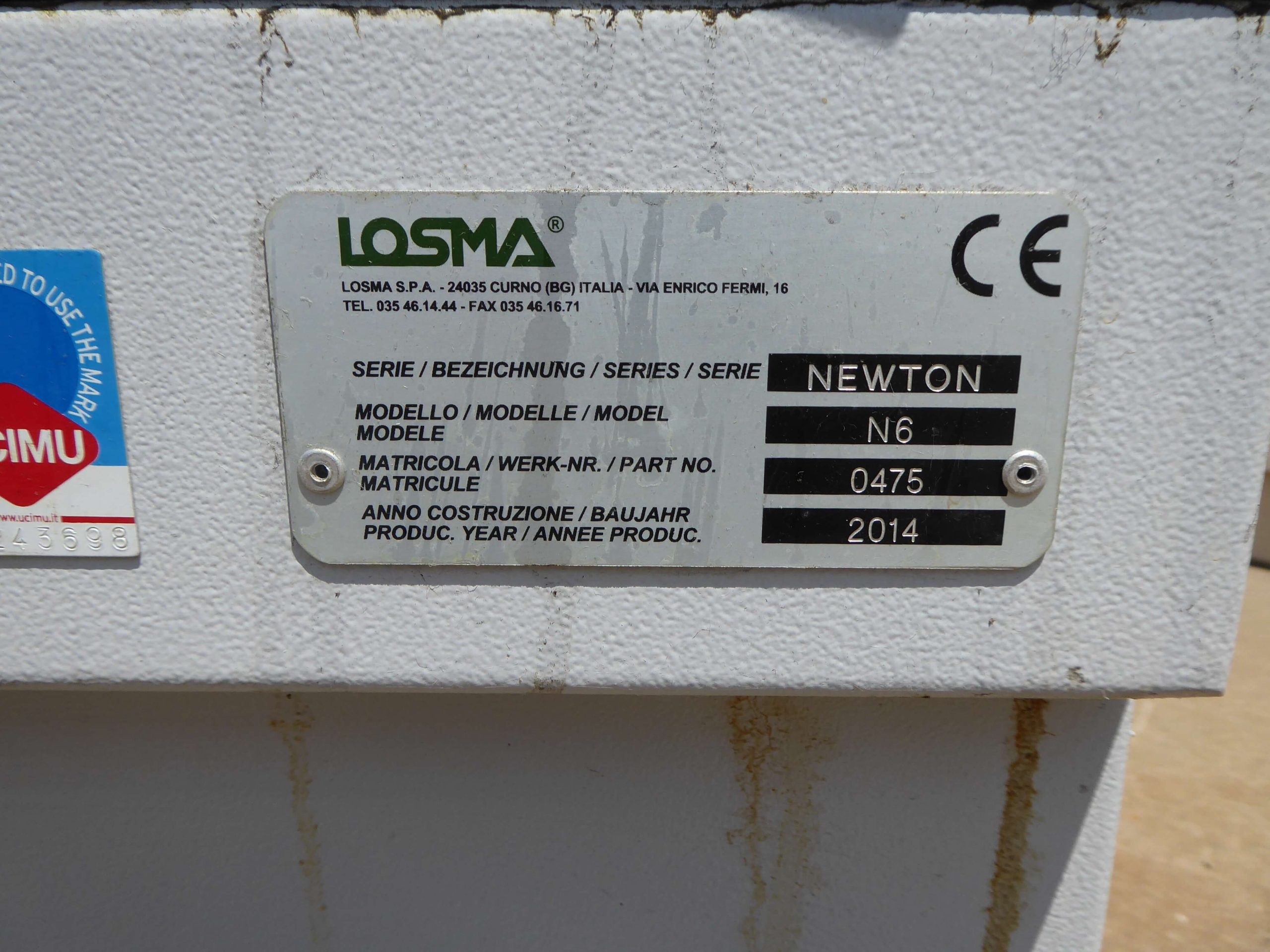 Losma 3500 CFM Model N6 Dust Collector DC2221