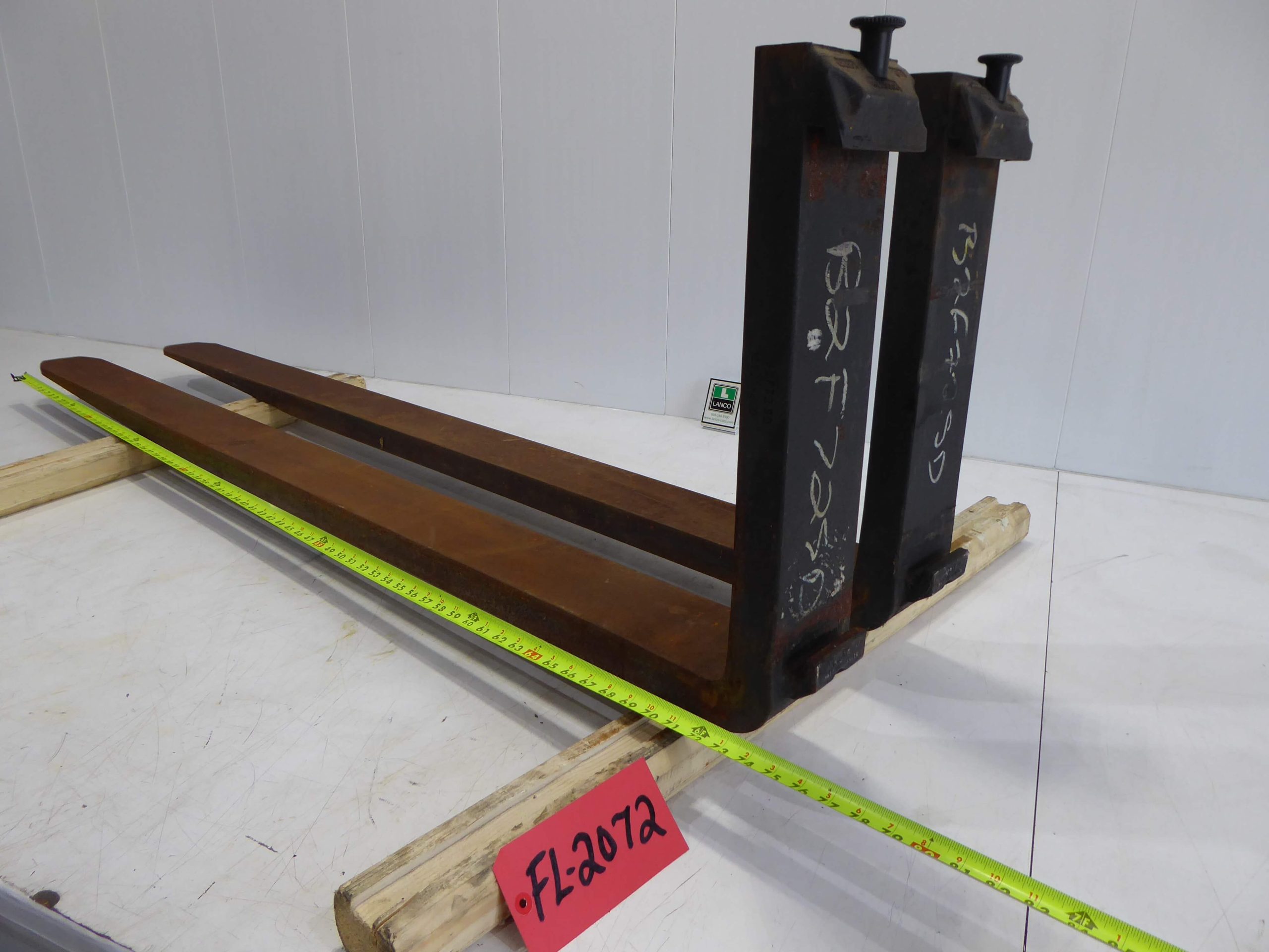 Kenhar 5,000 lbs Capacity Model K-516 72" Forklift Forks FL2072