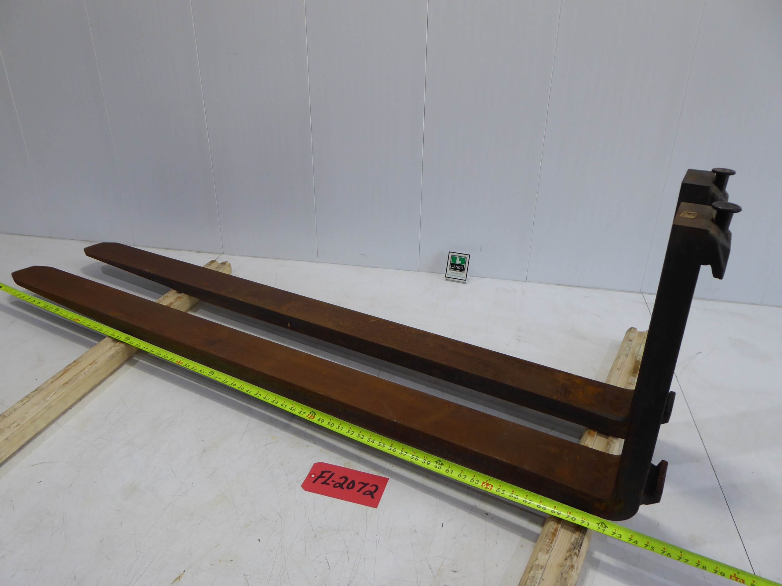 Kenhar 5,000 lbs Capacity Model K-516 72" Forklift Forks FL2072