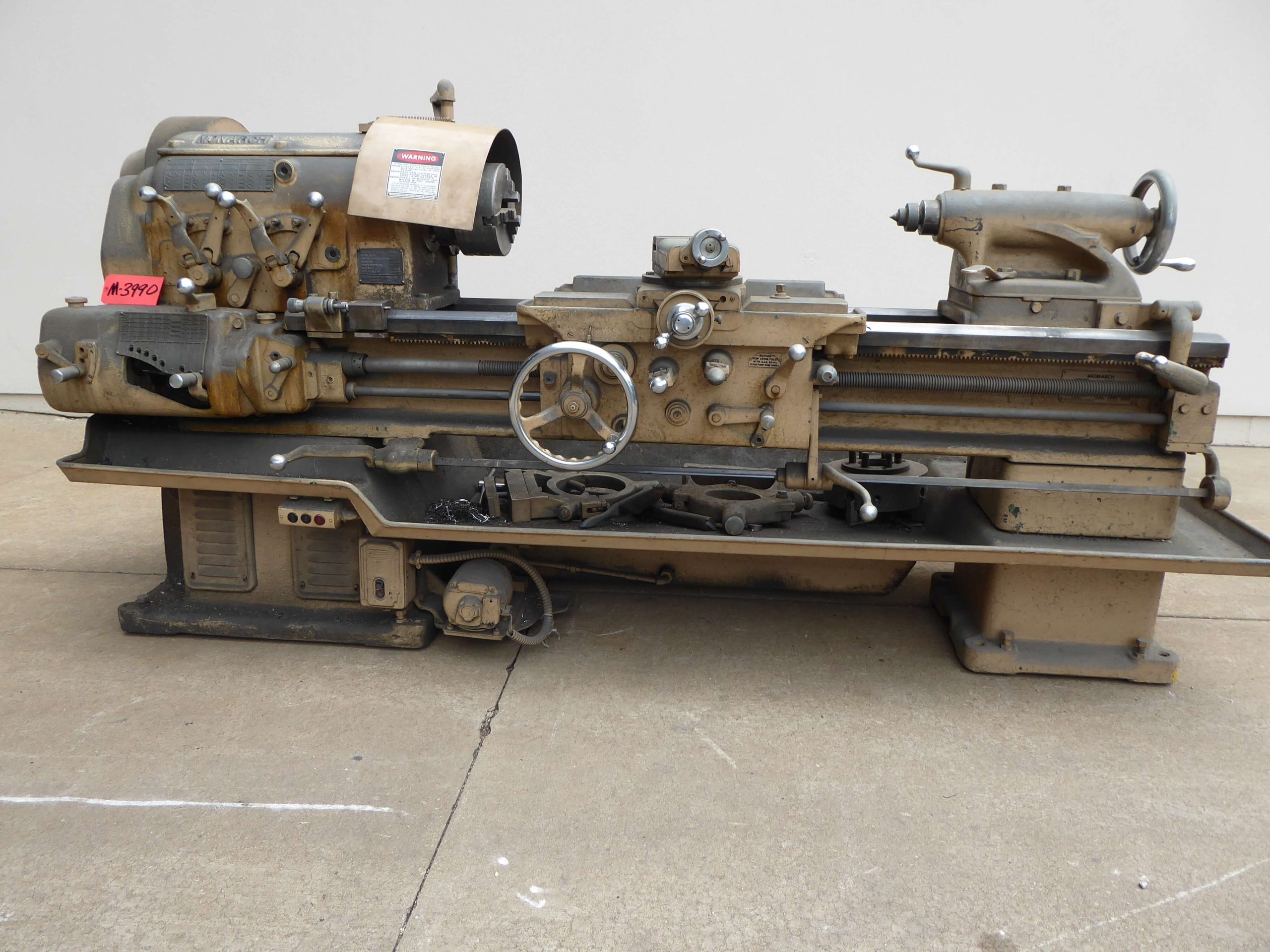 Monarch Model 18"CBB Engine Lathe M3990 - Lanco Corporation | Used ...