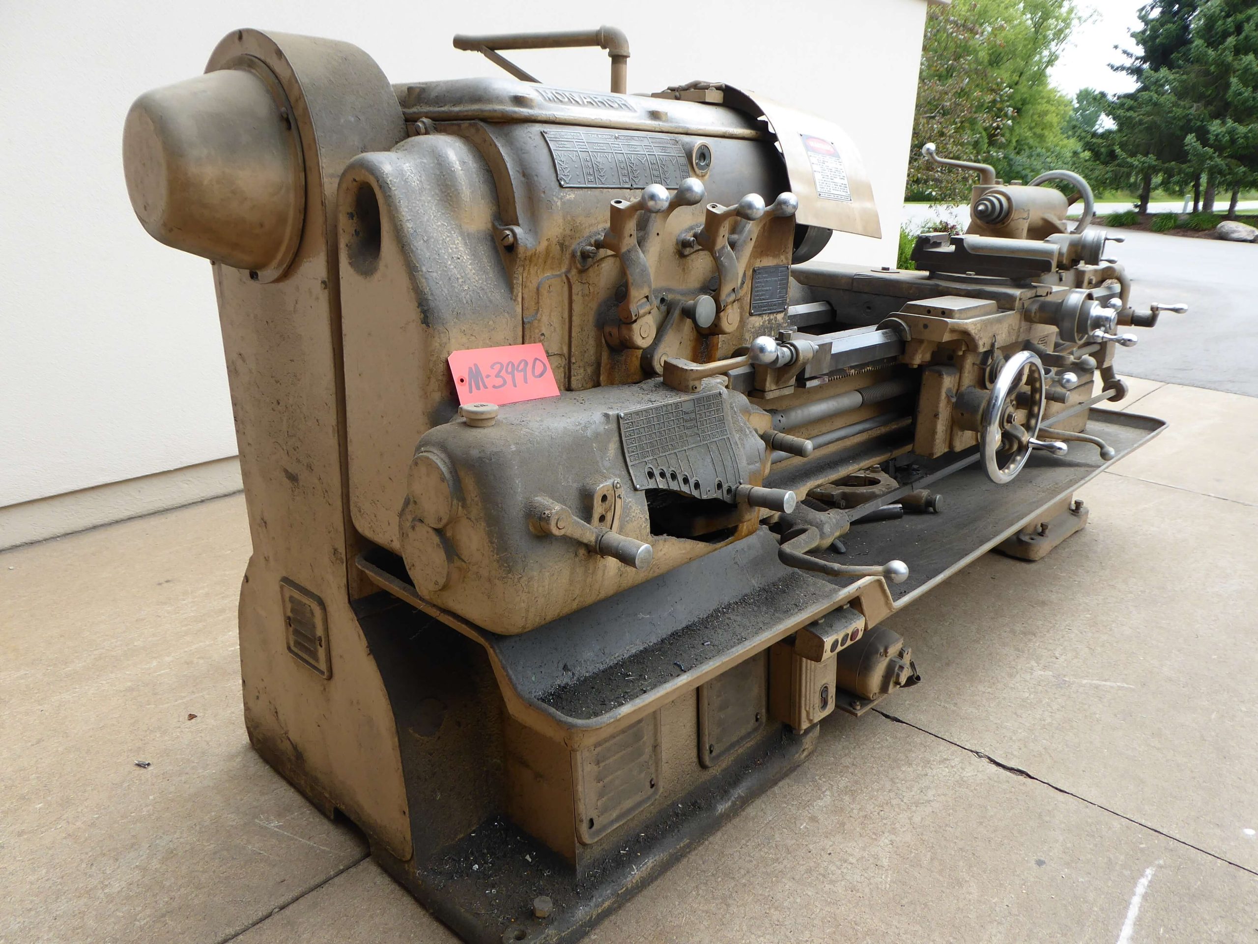 Monarch Model 18"CBB Engine Lathe M3990 - Lanco Corporation | Used ...