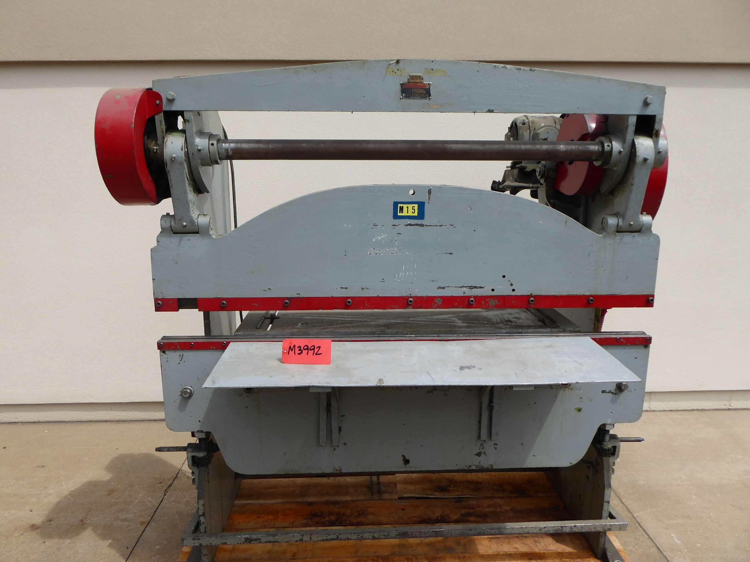 Chicago Street Model 255 Press Brake M3992 - Lanco Corporation | Used ...