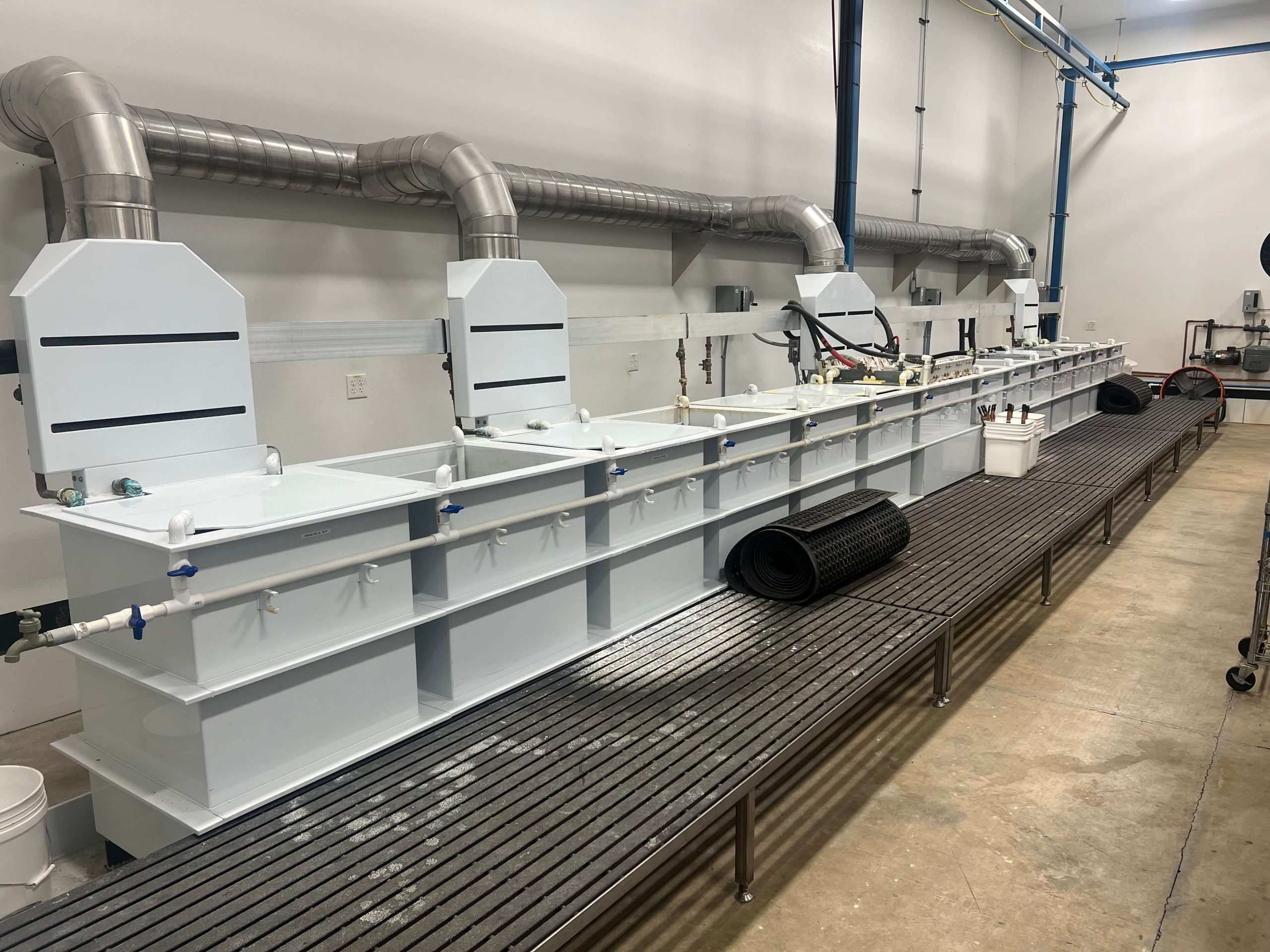 14 Station Type II Manual Anodizing Line PL2197CN