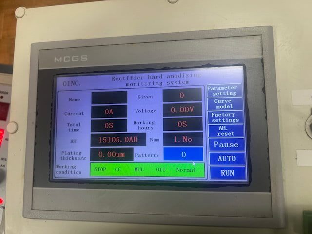 14 Station Type II Manual Anodizing Line PL2197CN - Lanco Corporation ...