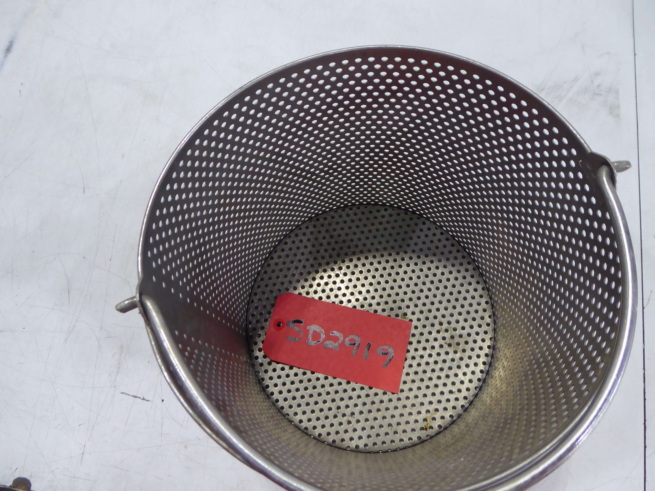 New Holland 12" x 12" Stainless Steel Spin Dryer Basket SD2919