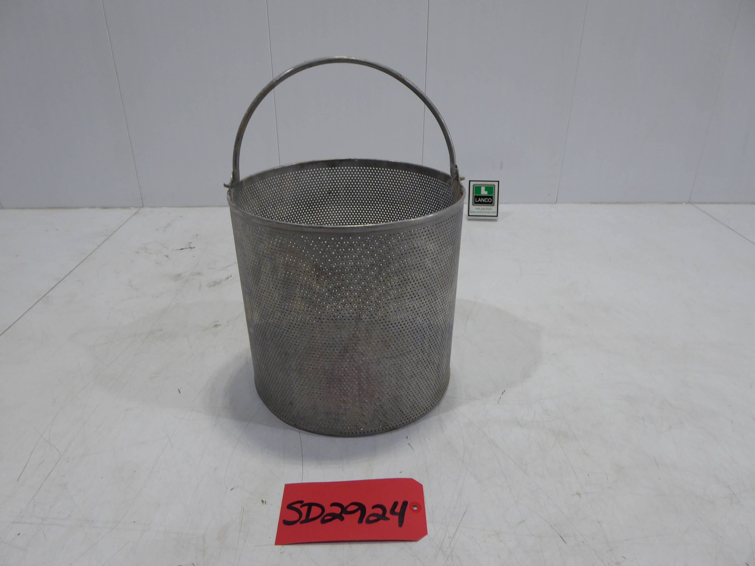 New Holland 12" x 12" Stainless Steel Spin Dryer Basket SD2924