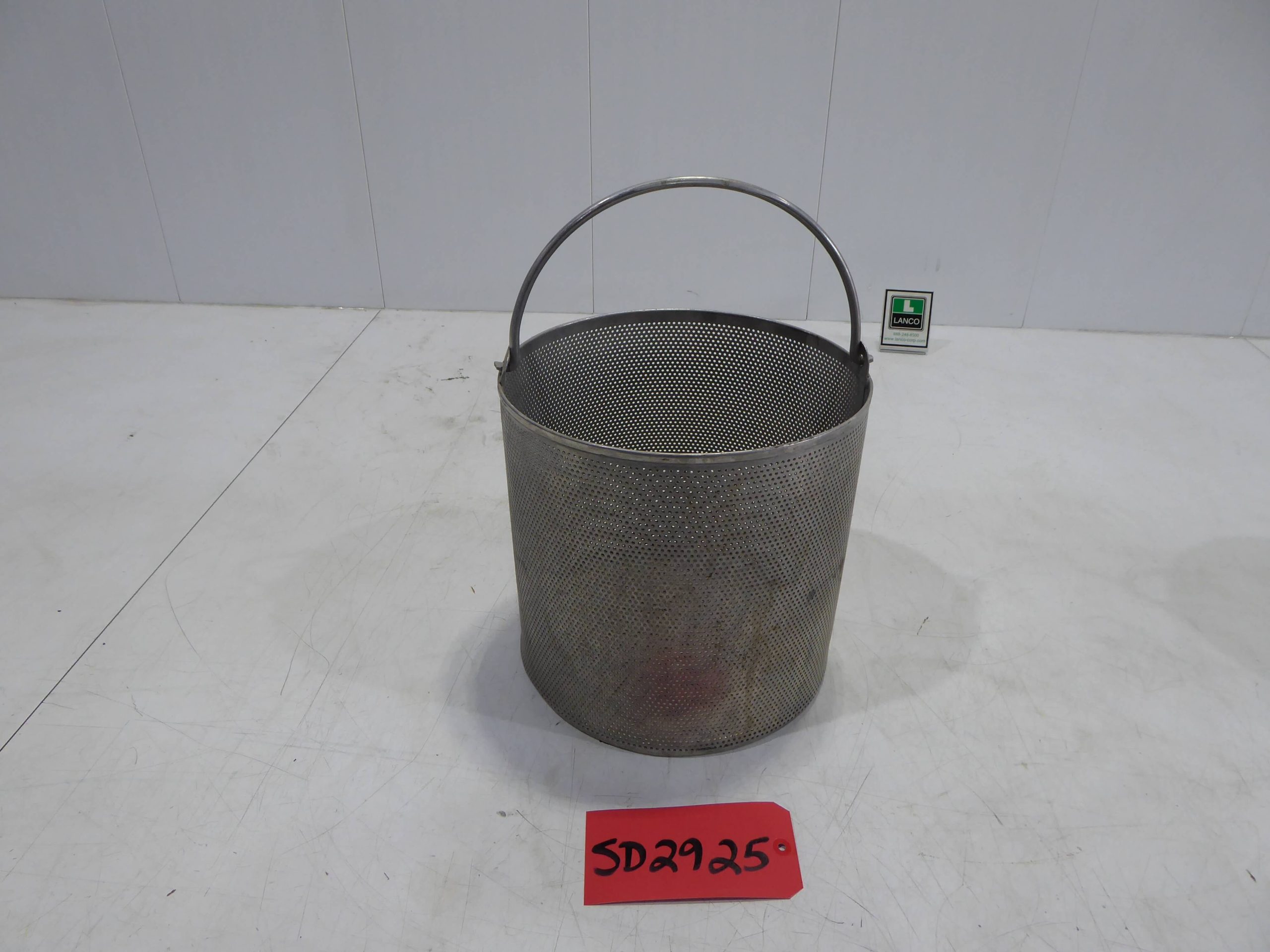 New Holland 12" x 12" Stainless Steel Spin Dryer Basket SD2925