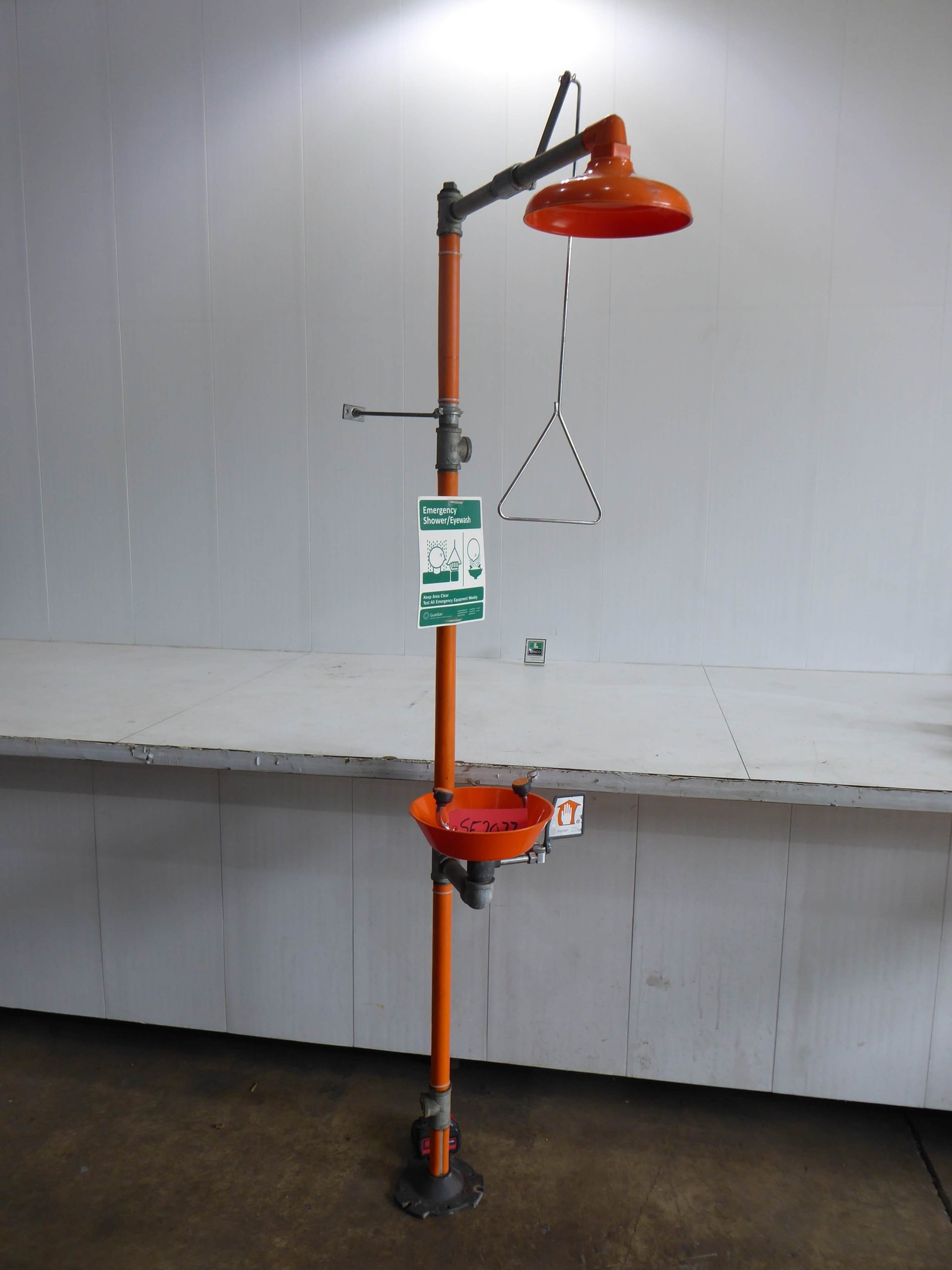Guardian Steel and Plastic Emergency Shower/Eye Wash Station SE2077 ...