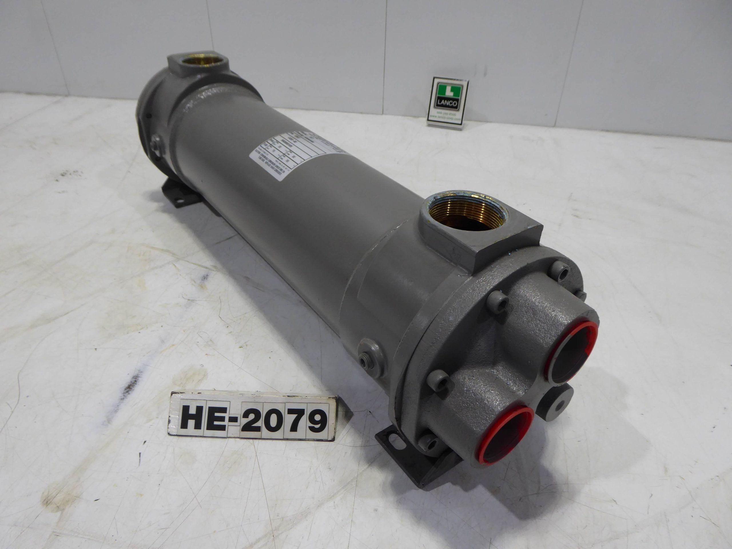 Standard Xchange Brass Heat Exchanger HE2079 - Lanco Corporation | Used Industrial Equipment