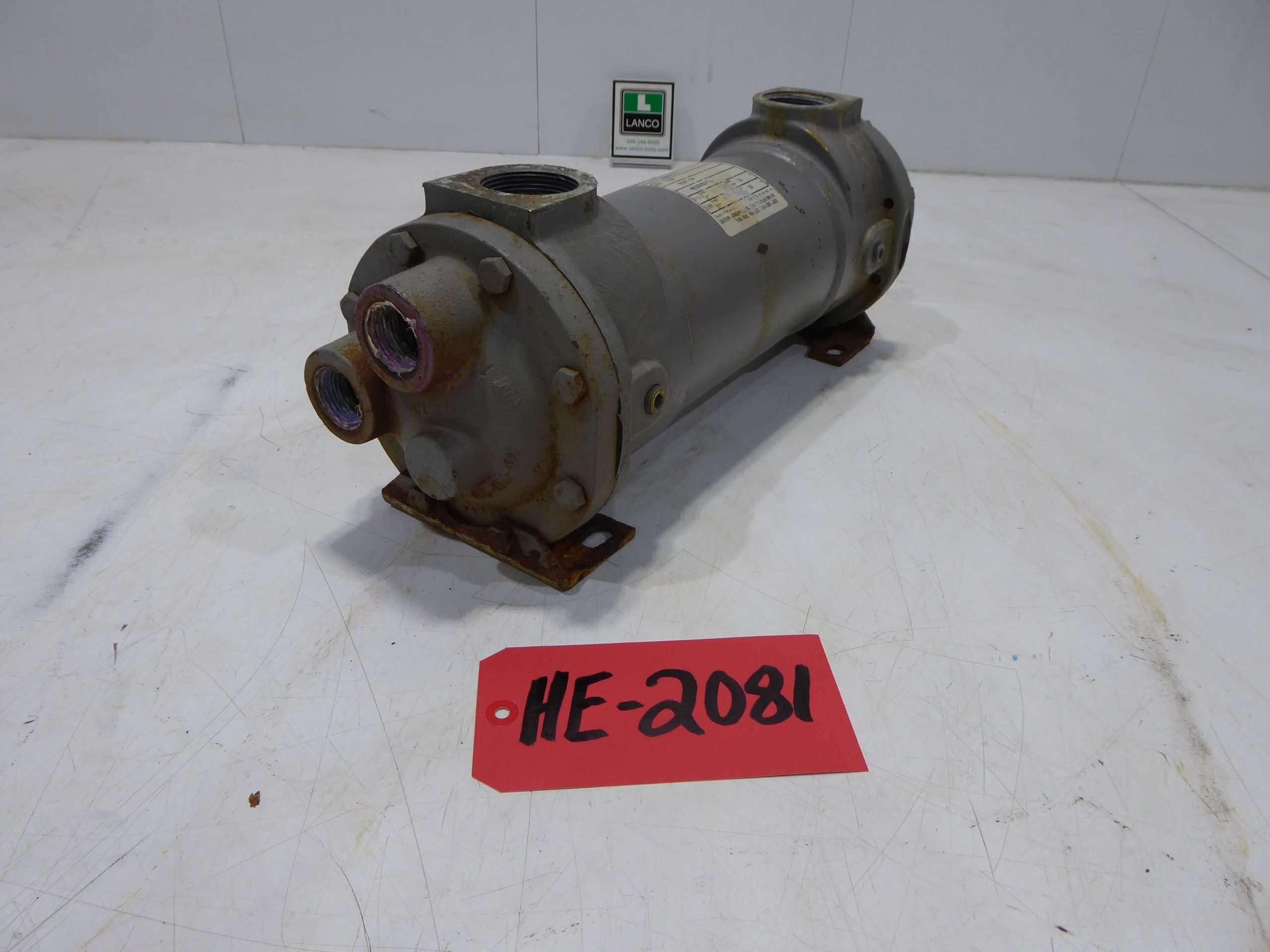 Standard Xchange Shell & Tube Heat Exchanger HE2081