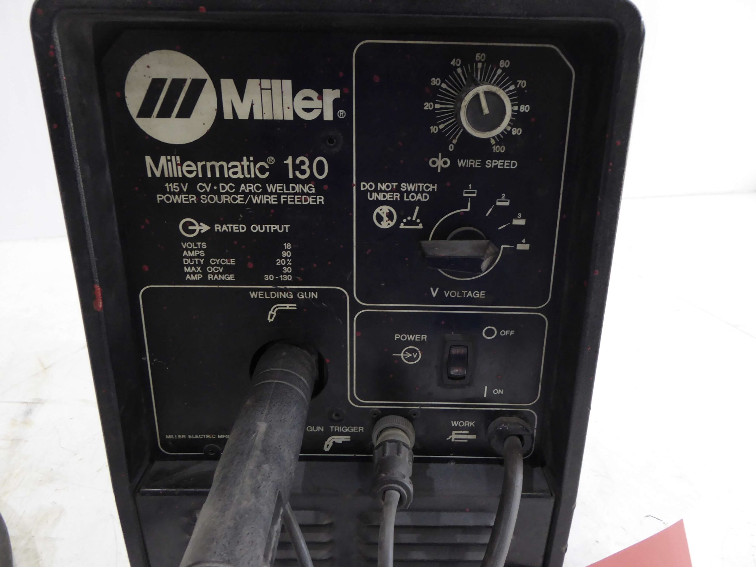 Miller Model Millermatic 130 Wire Welder M4002 - Lanco Corporation | Used Industrial Equipment