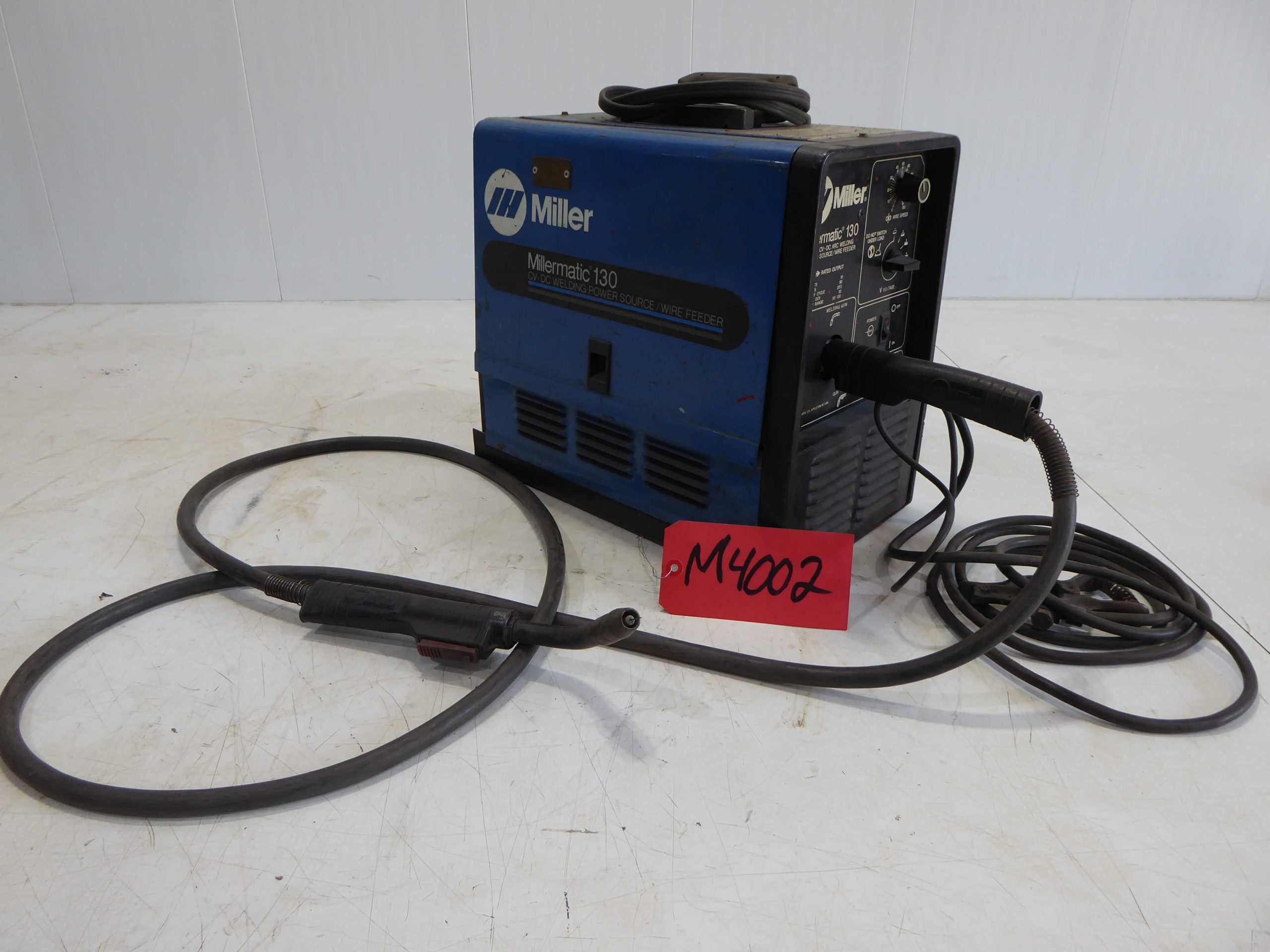 Miller Model Millermatic 130 Wire Welder M4002 Lanco Corporation Used Industrial Equipment