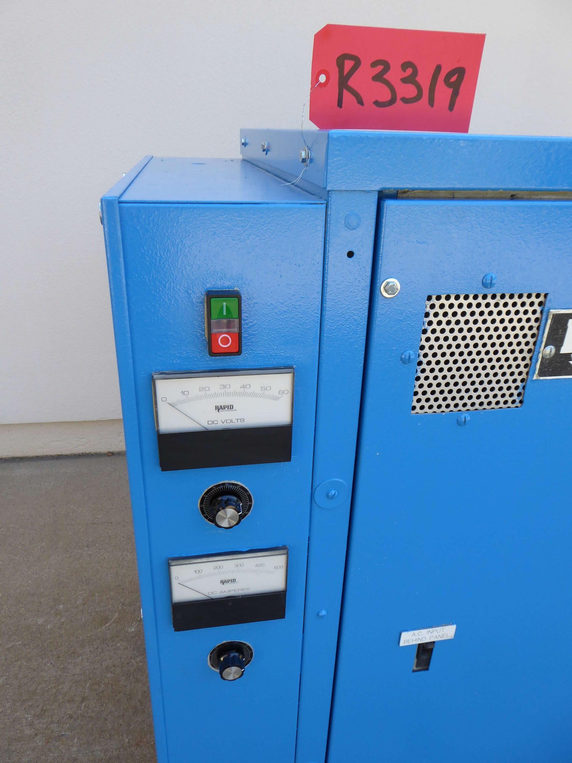 500 Amp Rapid 48 Volt Rectifier R3319 - Lanco Corporation | Used ...