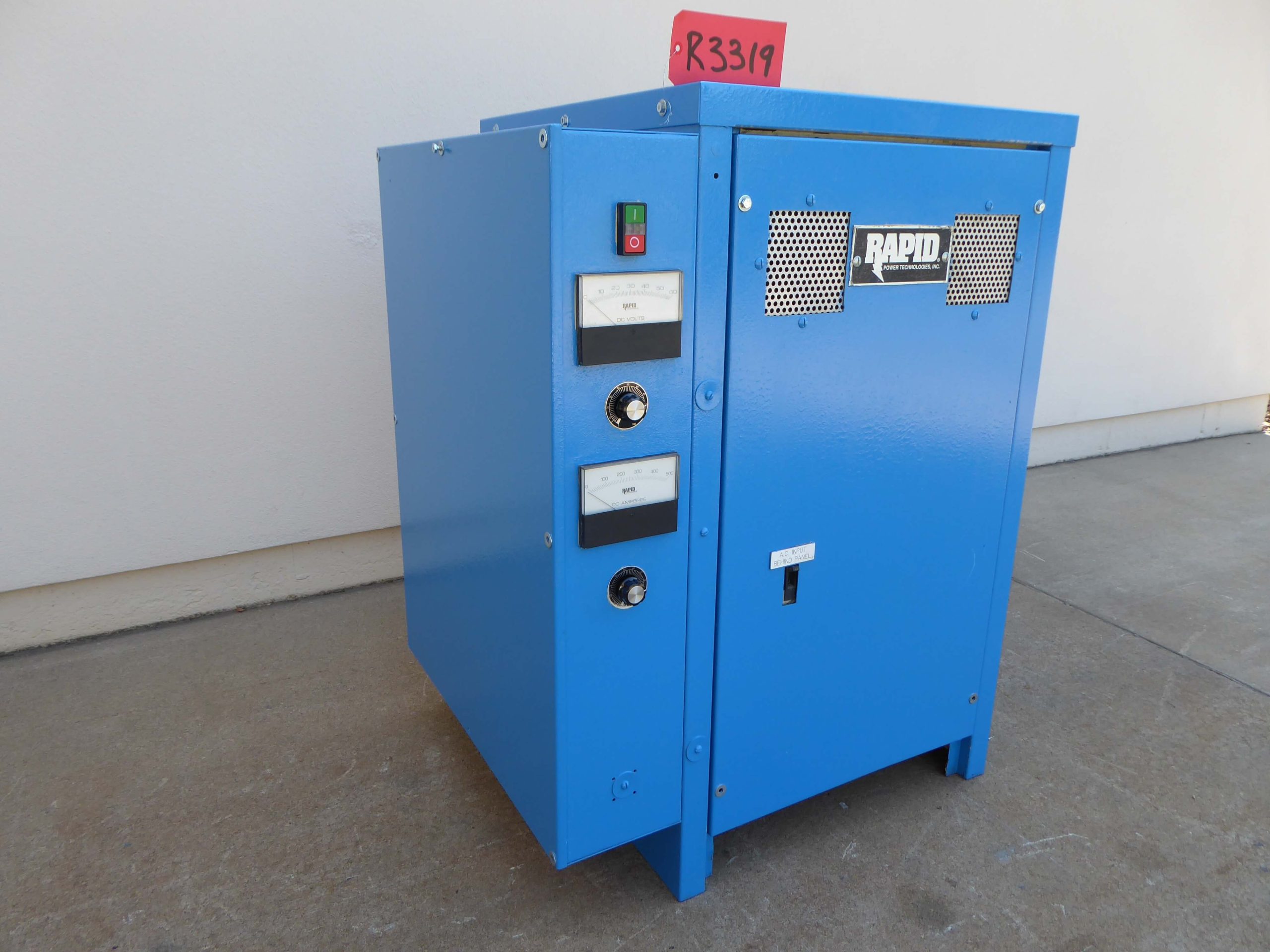 500 Amp Rapid 48 Volt Rectifier R3319 - Lanco Corporation | Used ...