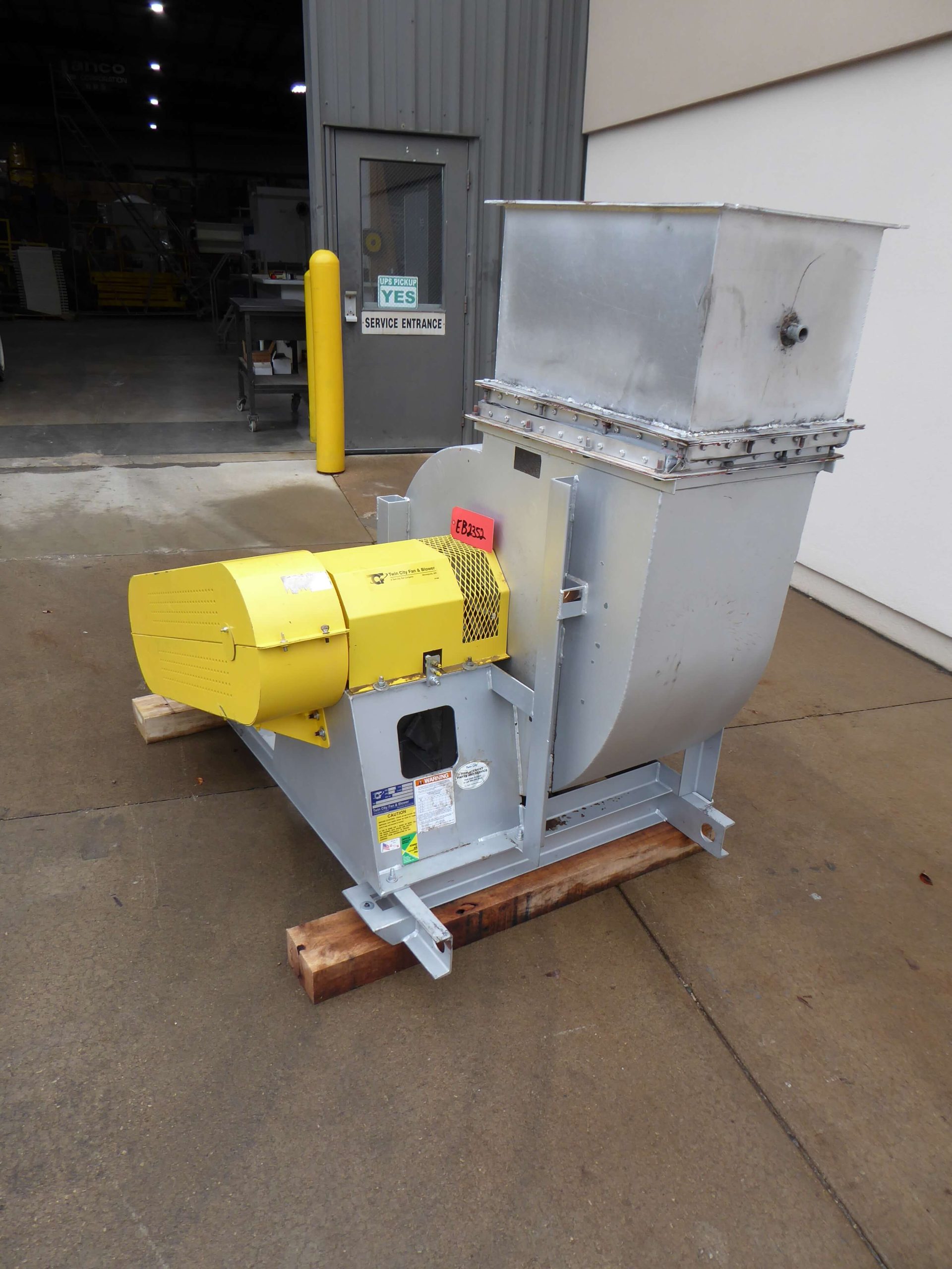 Twin City Fan & Blower 15 HP Steel Exhaust Blower EB2352 - Lanco ...