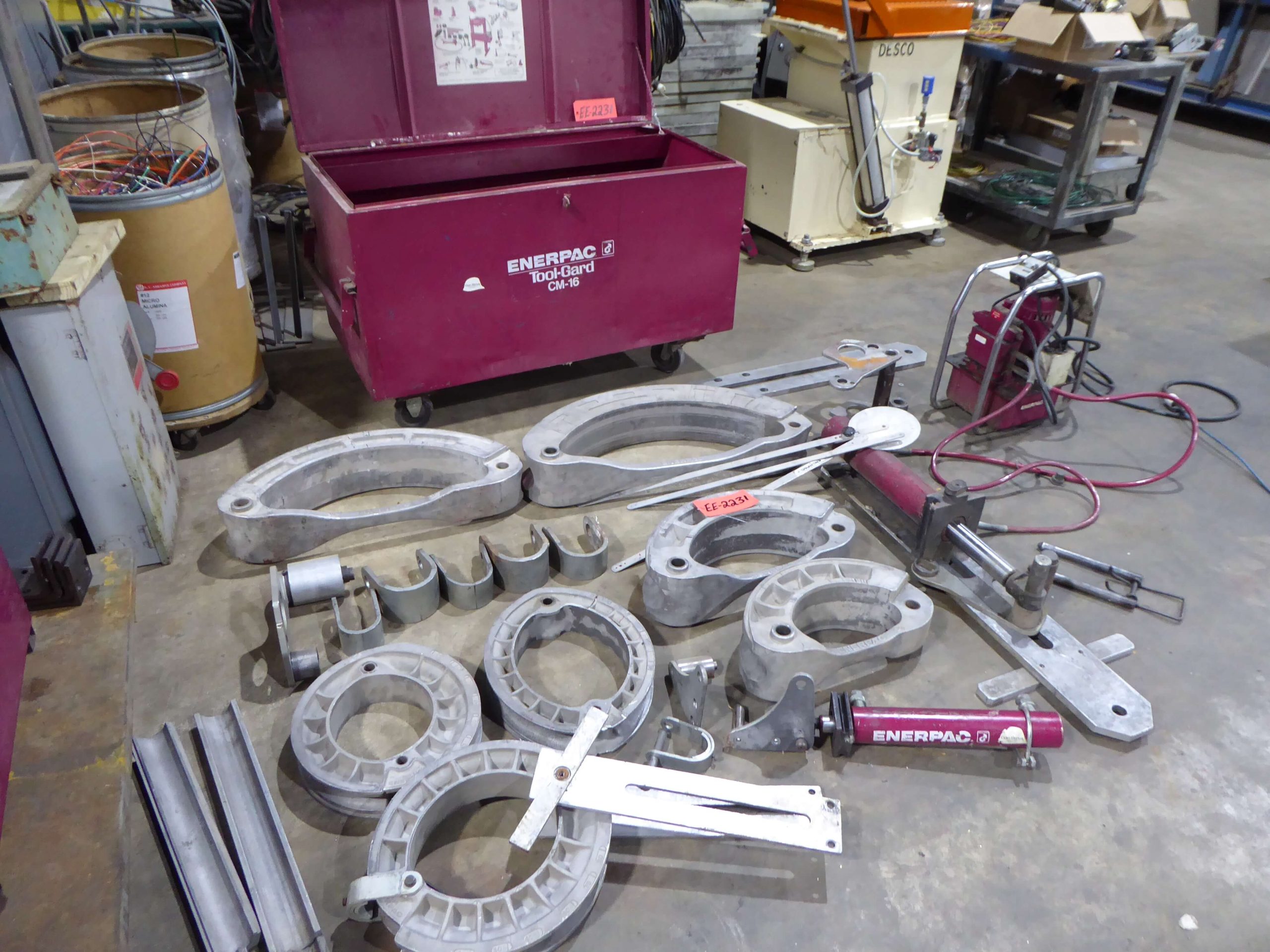 Enerpac Model EER642 Hydraulic Conduit Pipe Bender EE2231