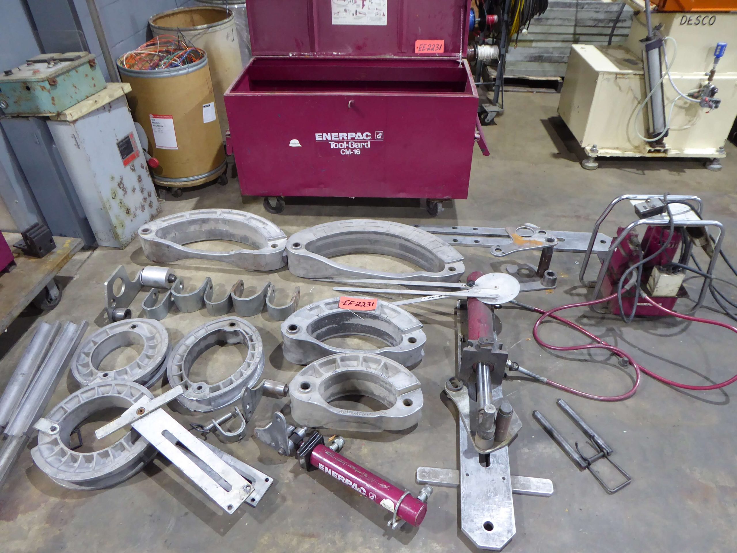Enerpac Model EER642 Hydraulic Conduit Pipe Bender EE2231