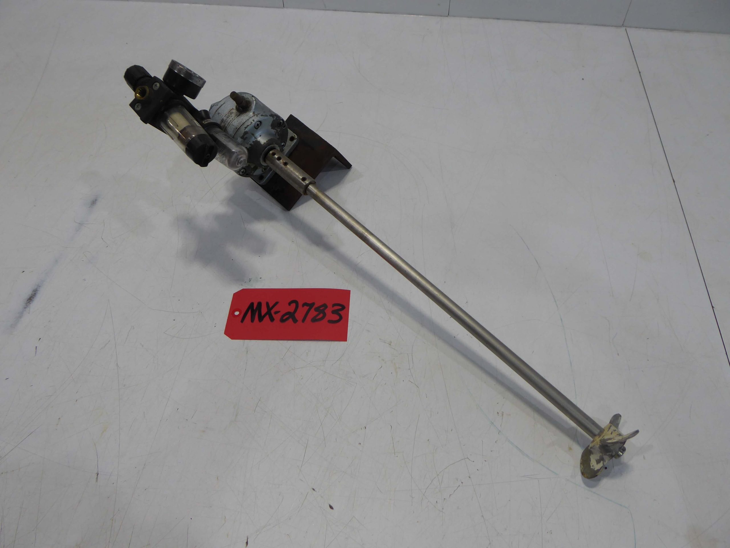 Gast Air Driven Mixer with Variable Speed MX2783