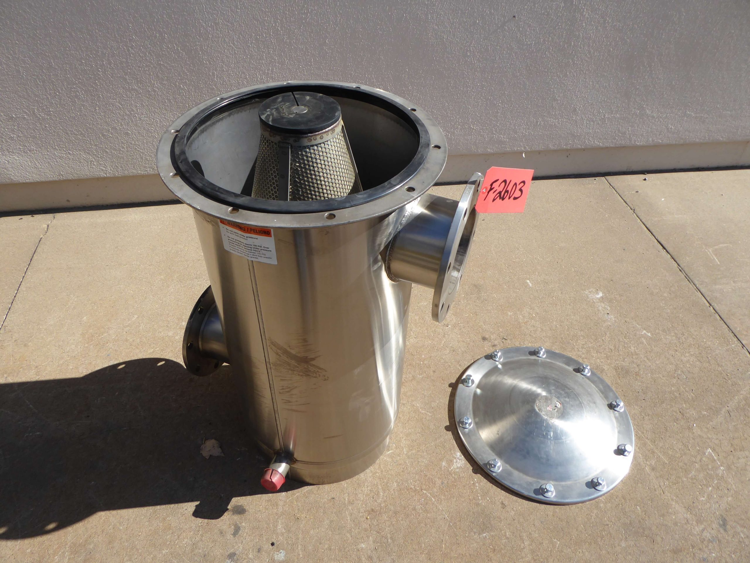 Advantage 45,000 GPH Process Cooling Water Filter F2603 - Lanco ...