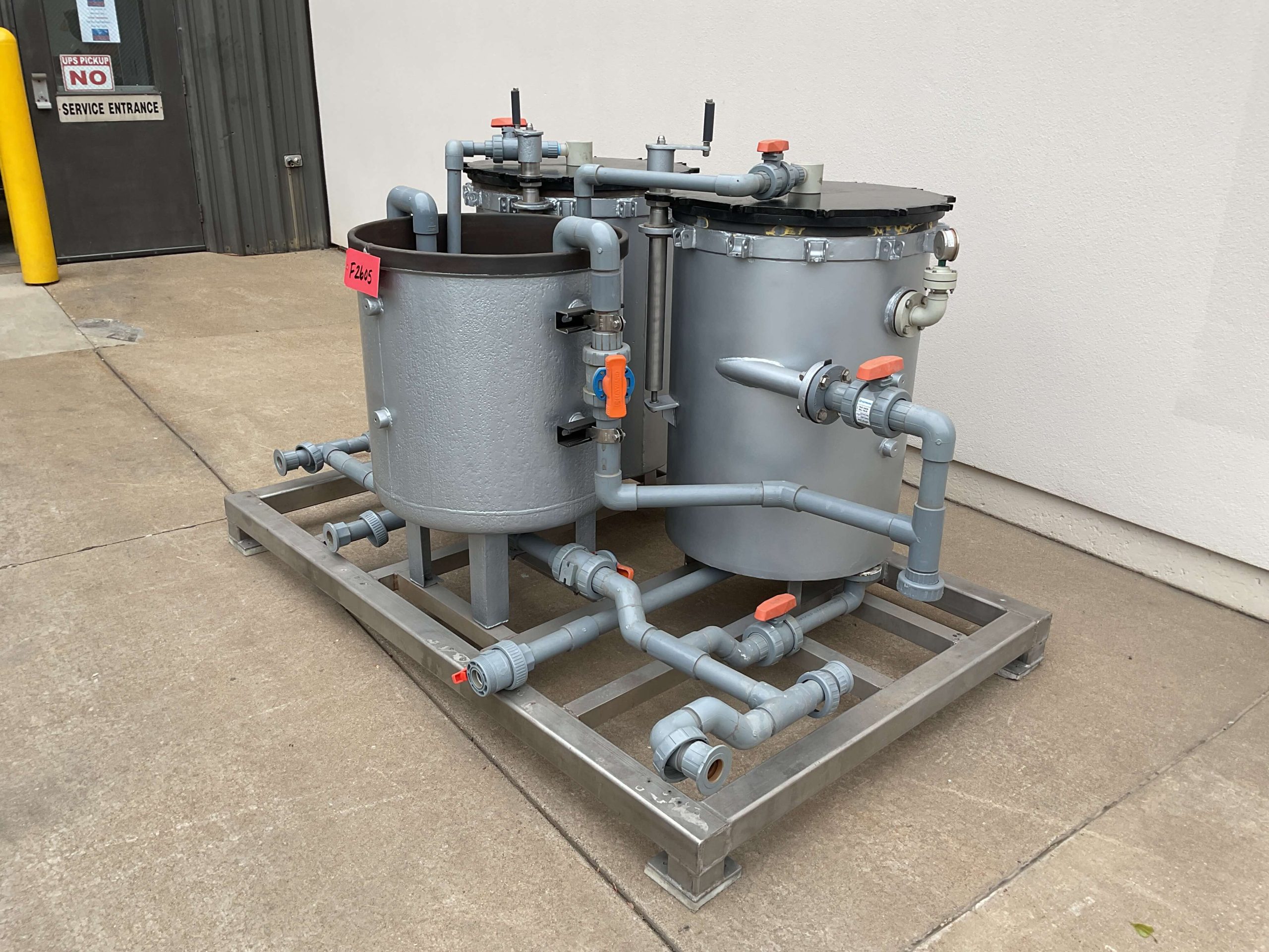 Mefiag 13000 GPH Horizontal Disc Filter F2605 - Lanco Corporation ...