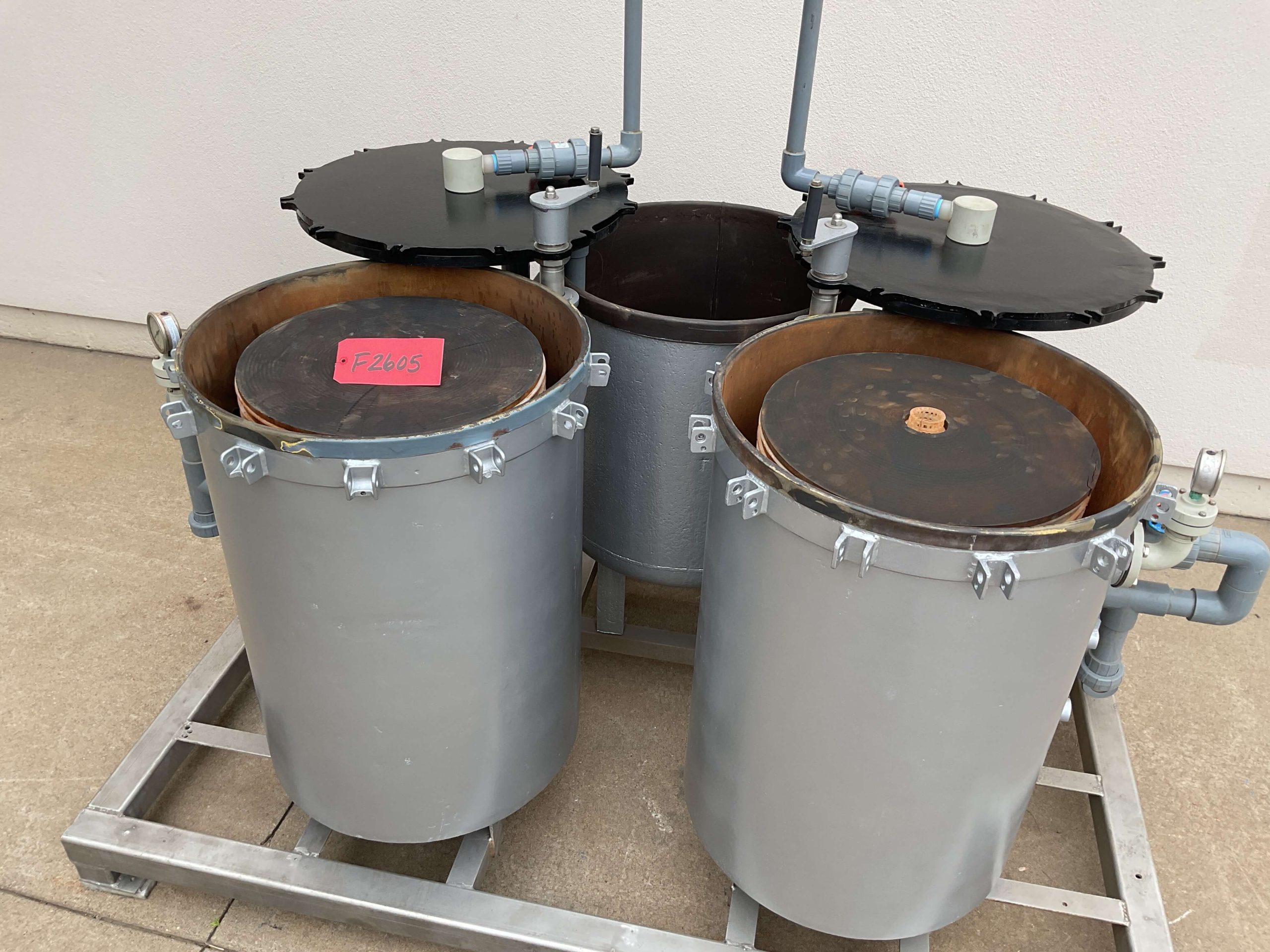 Mefiag 13000 GPH Horizontal Disc Filter F2605 - Lanco Corporation ...