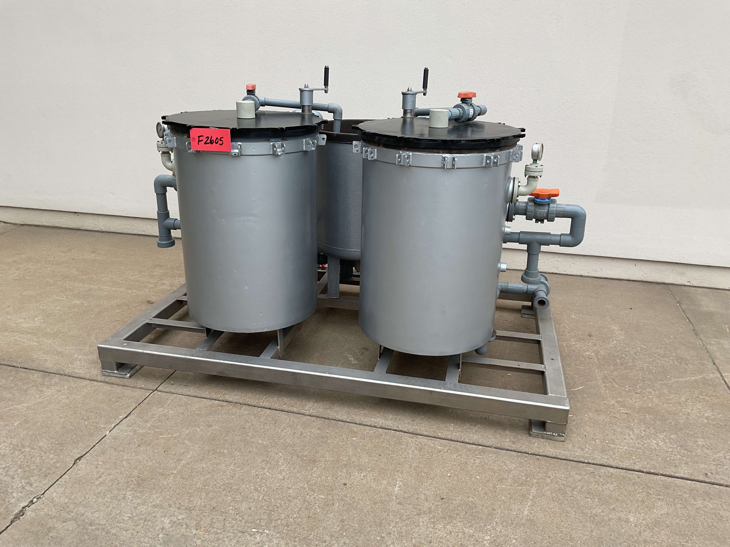 Mefiag 13000 GPH Horizontal Disc Filter F2605 - Lanco Corporation ...