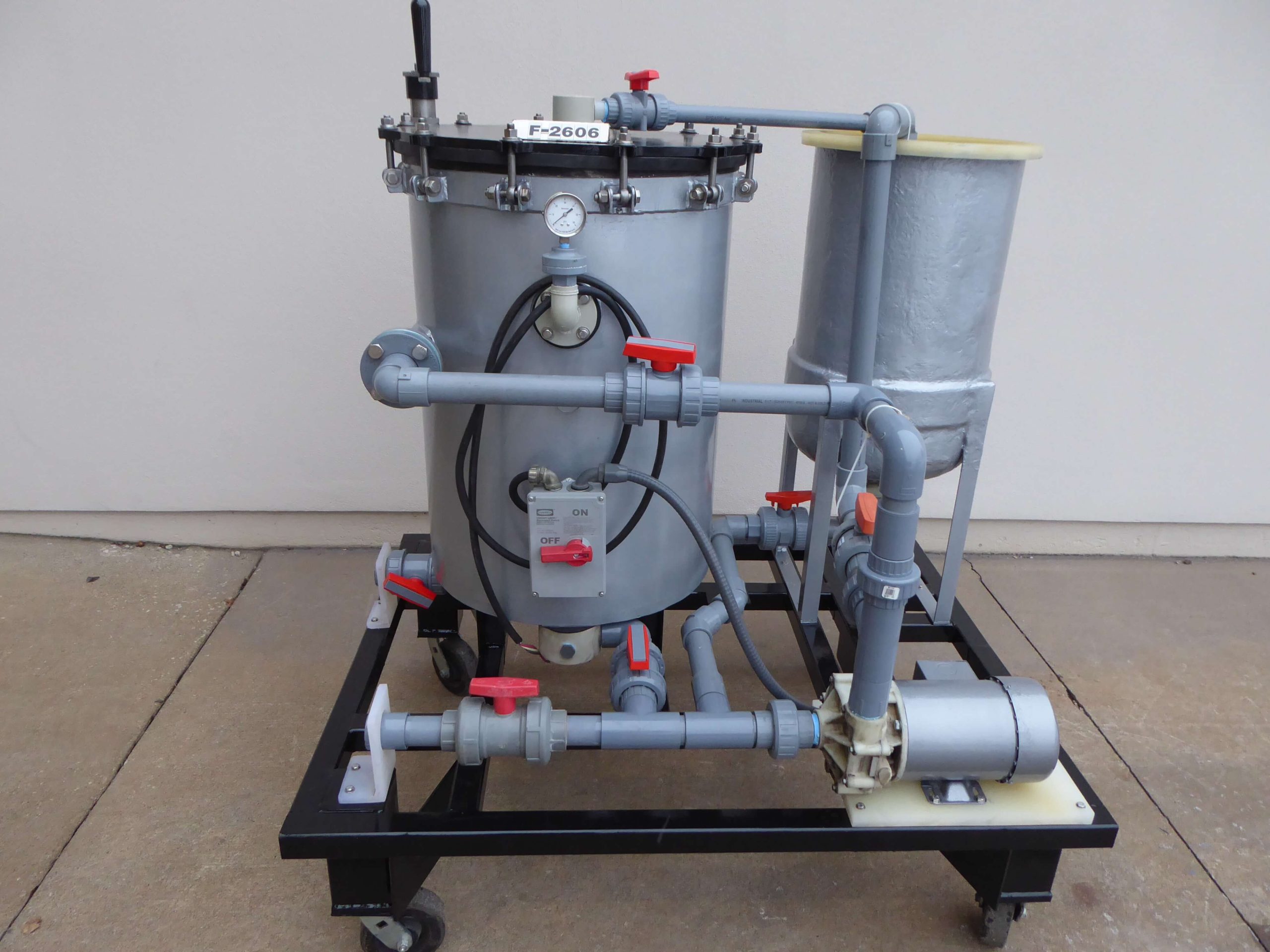 Mefiag 6500 GPH Horizontal Disc Filter F2606