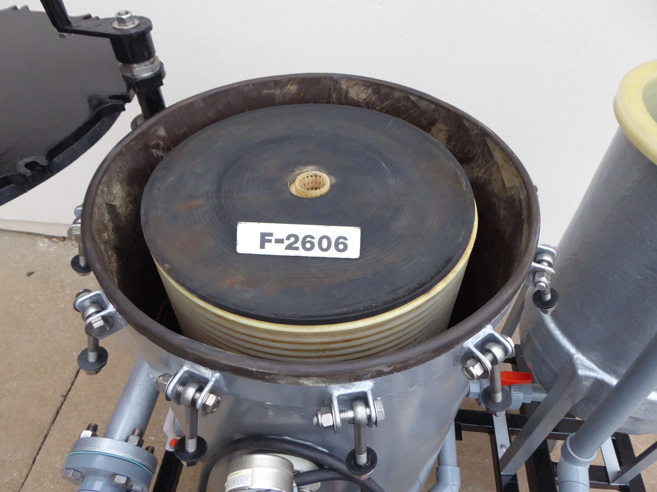 Mefiag 6500 GPH Horizontal Disc Filter F2606 - Lanco Corporation | Used ...