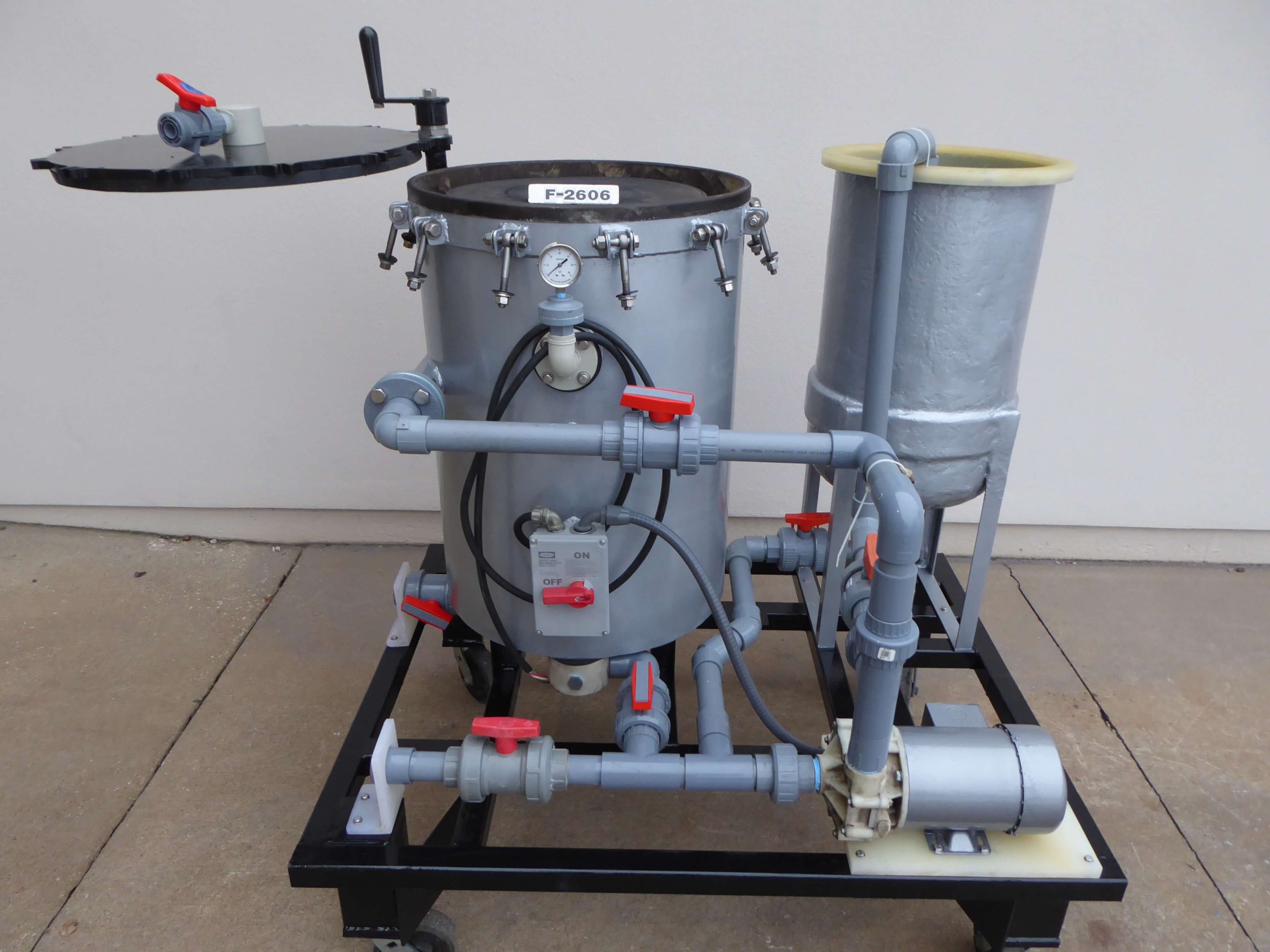 Mefiag 6500 GPH Horizontal Disc Filter F2606