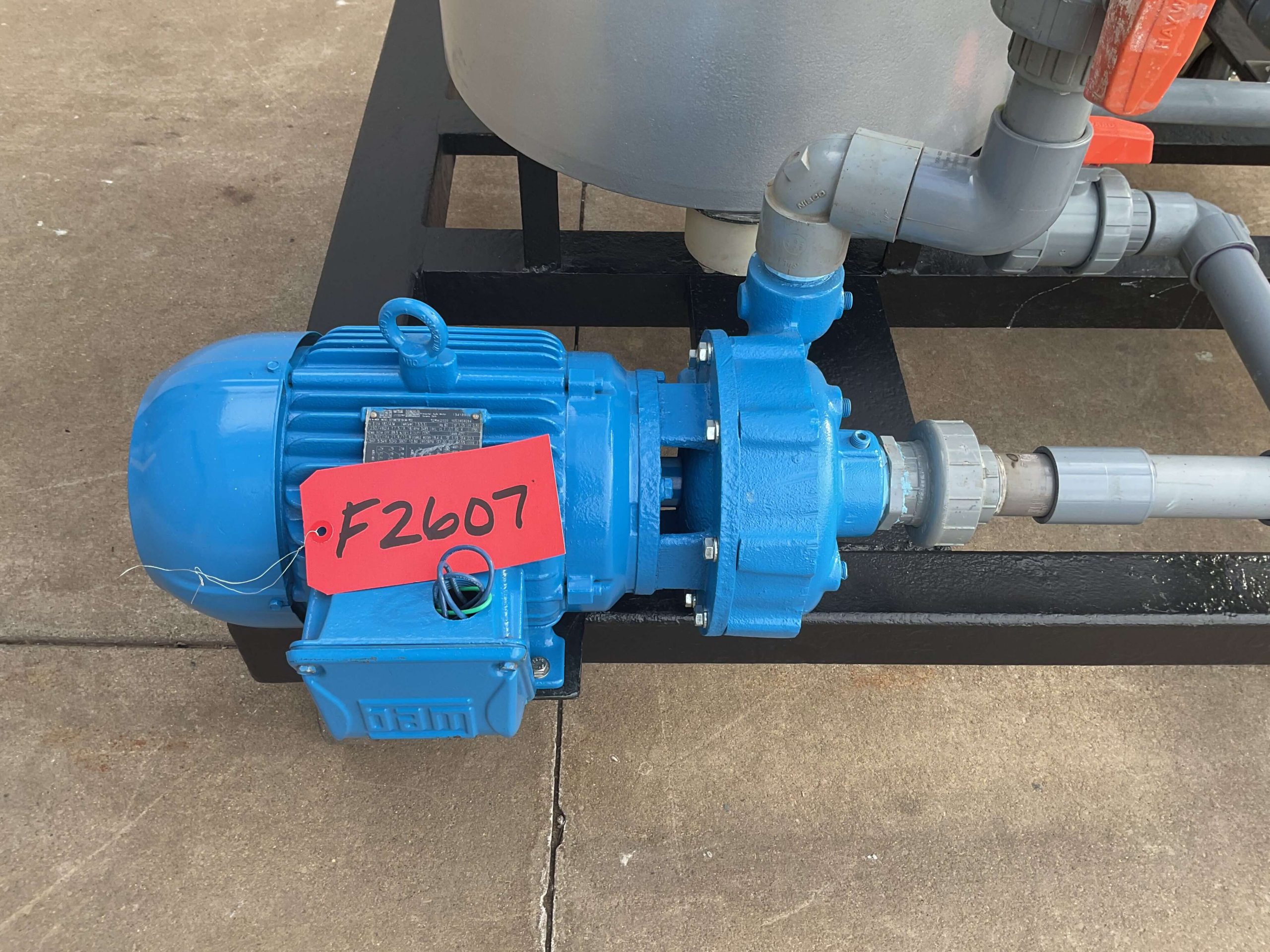 Mefiag 6500 GPH Horizontal Disc Filter F2607 - Lanco Corporation | Used ...