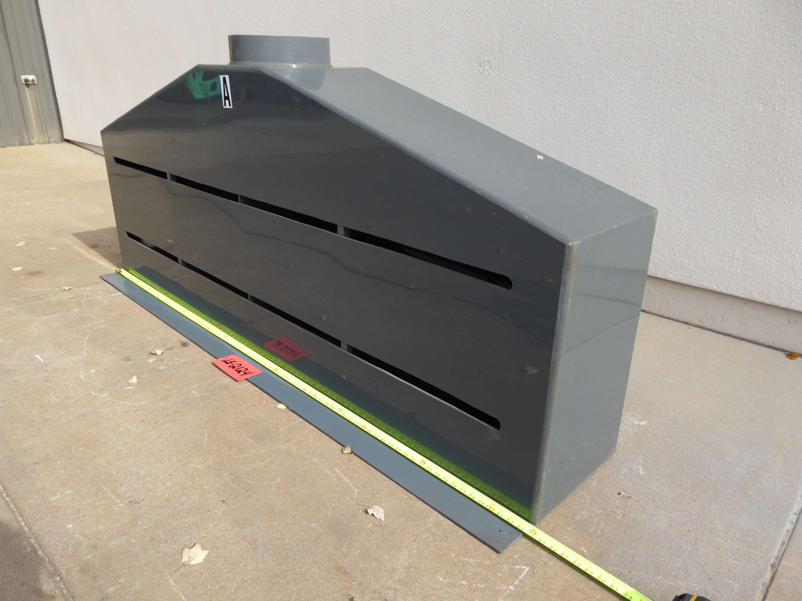 PVC Fume Hood for Lab or Plating Tank LE2124 - Lanco Corporation | Used ...