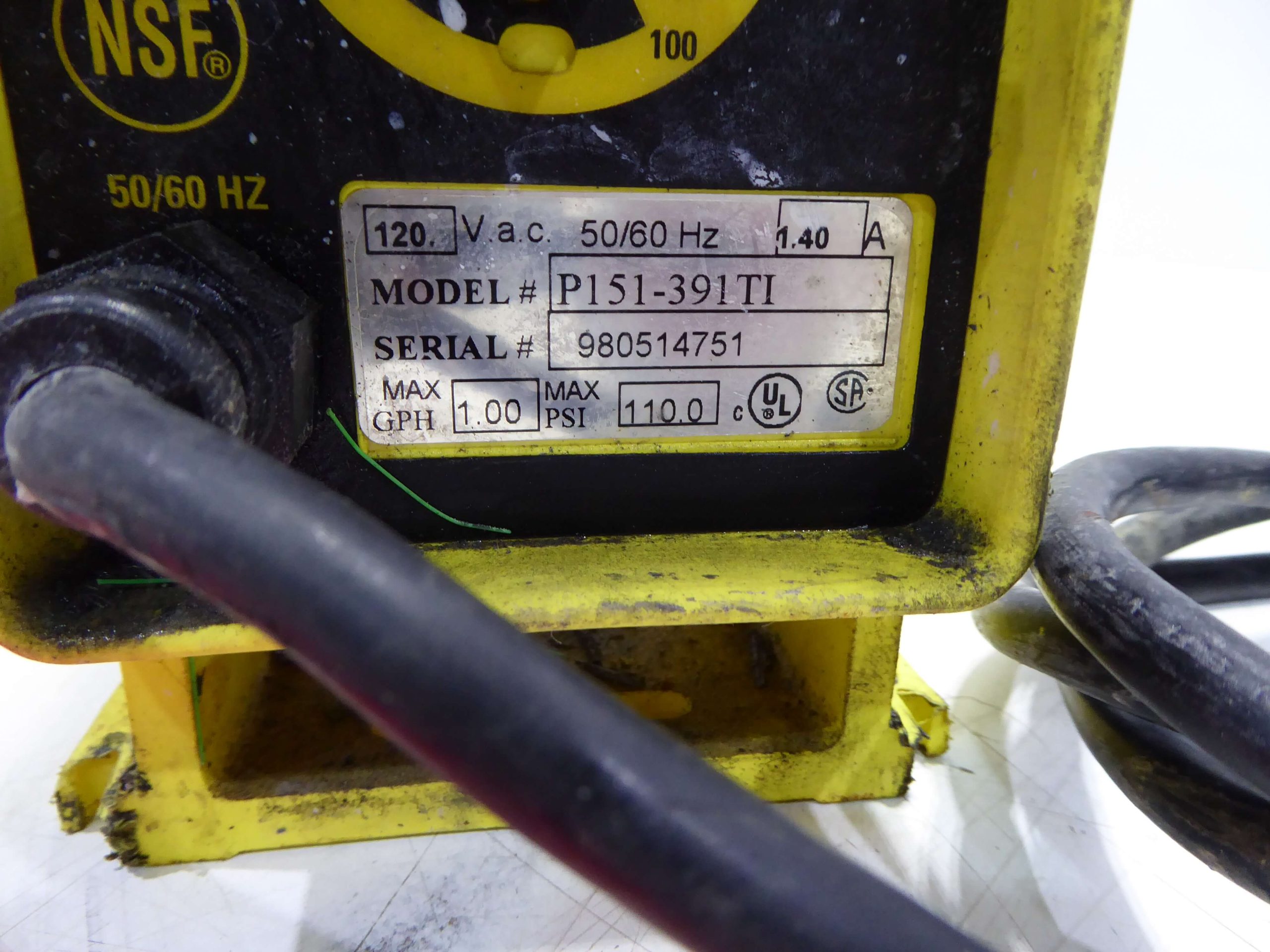 LMI 1 GPH Metering Pump MP2205 - Lanco Corporation | Used Industrial ...