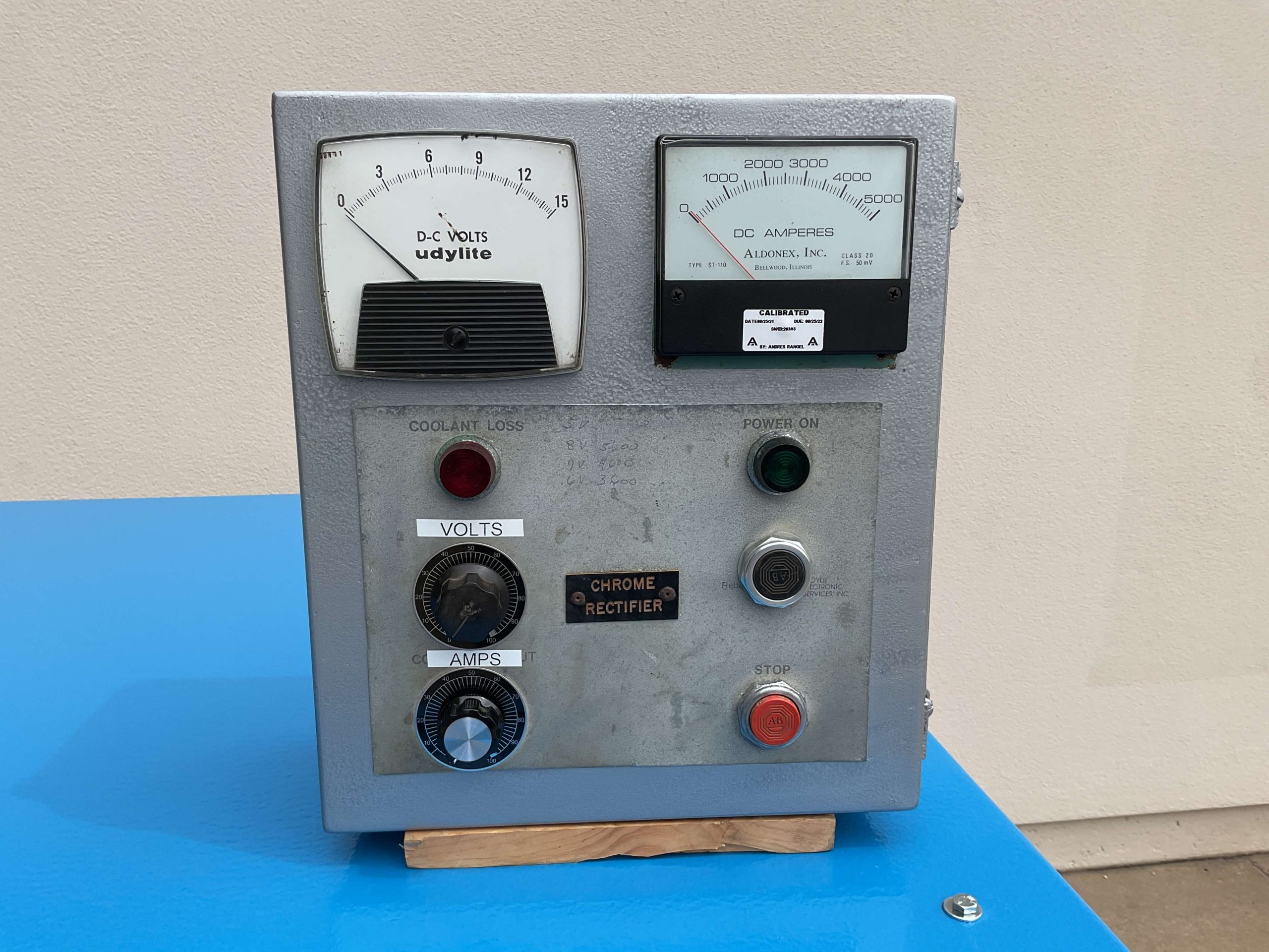 5000 Amp Dynapower 12 Volt Rectifier R3322 - Lanco Corporation | Used ...