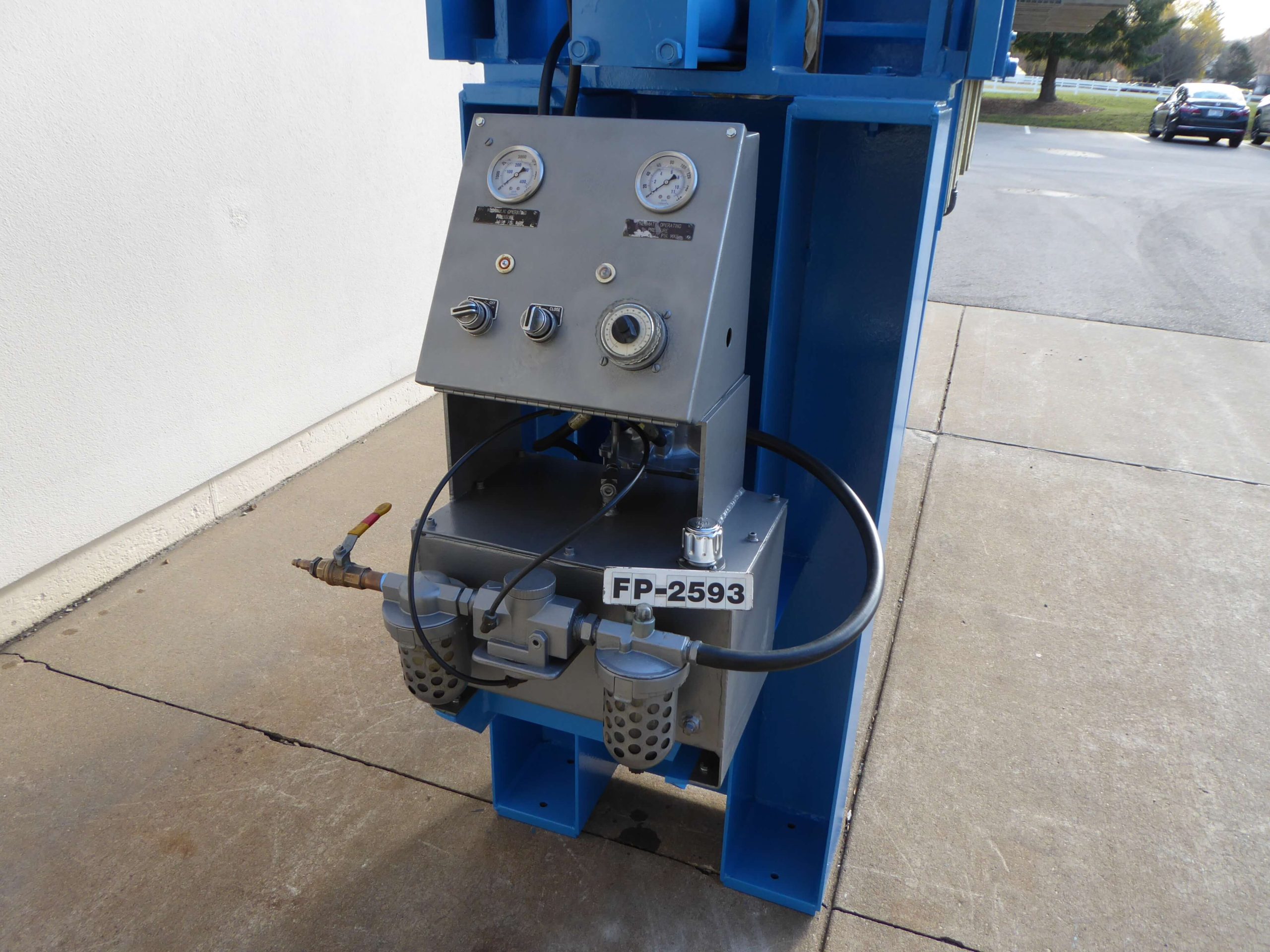 Hoesch 6 Cu' Air/Hydraulic Filter Press FP2593