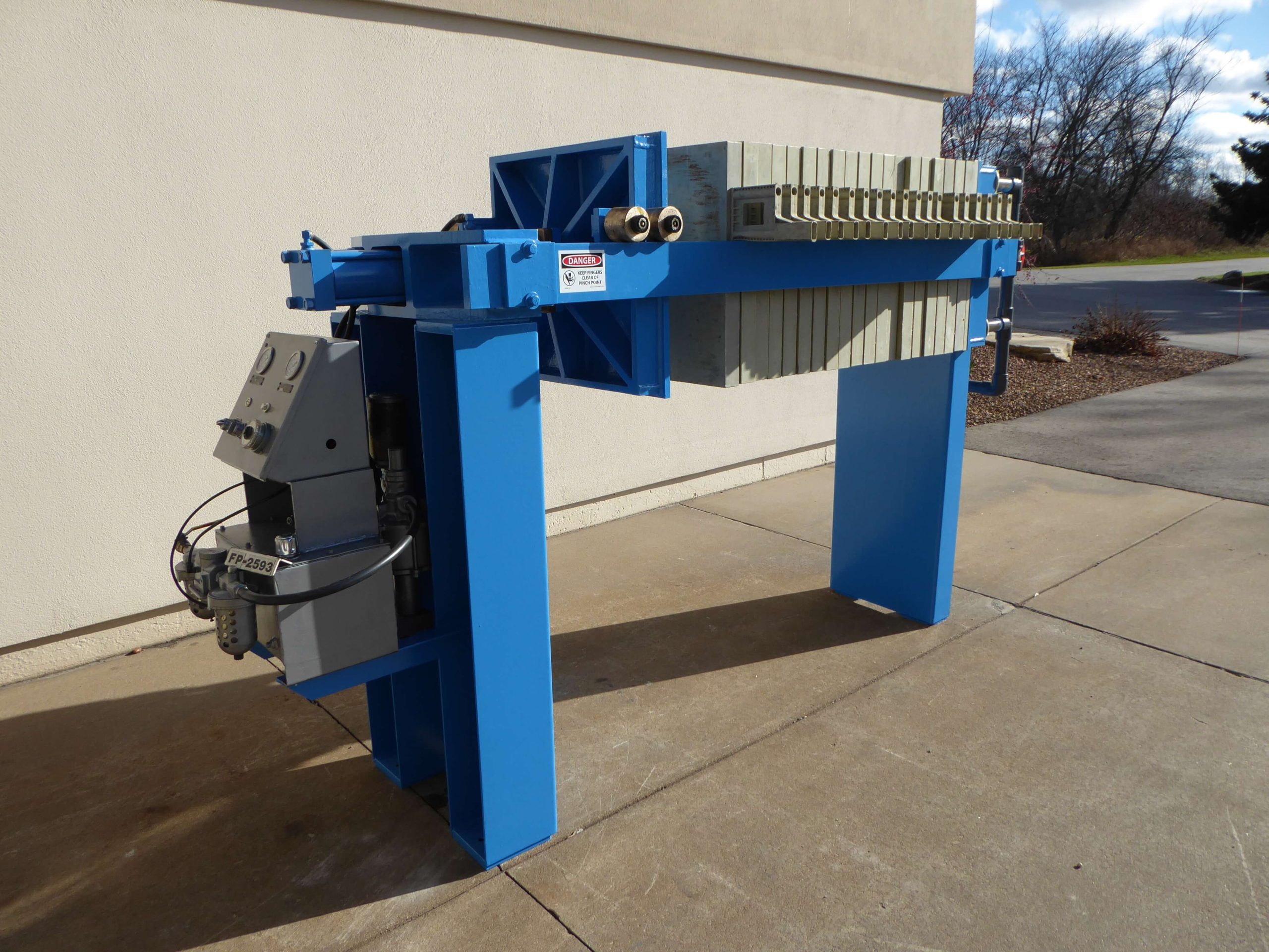 Hoesch 6 Cu' Air/Hydraulic Filter Press FP2593 - Lanco Corporation ...