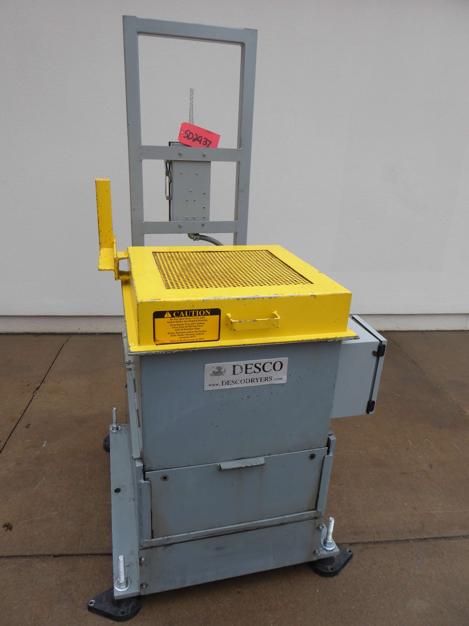 Desco 18" x 18" Spin Dryer SD2937 - Lanco Corporation | Used Industrial ...