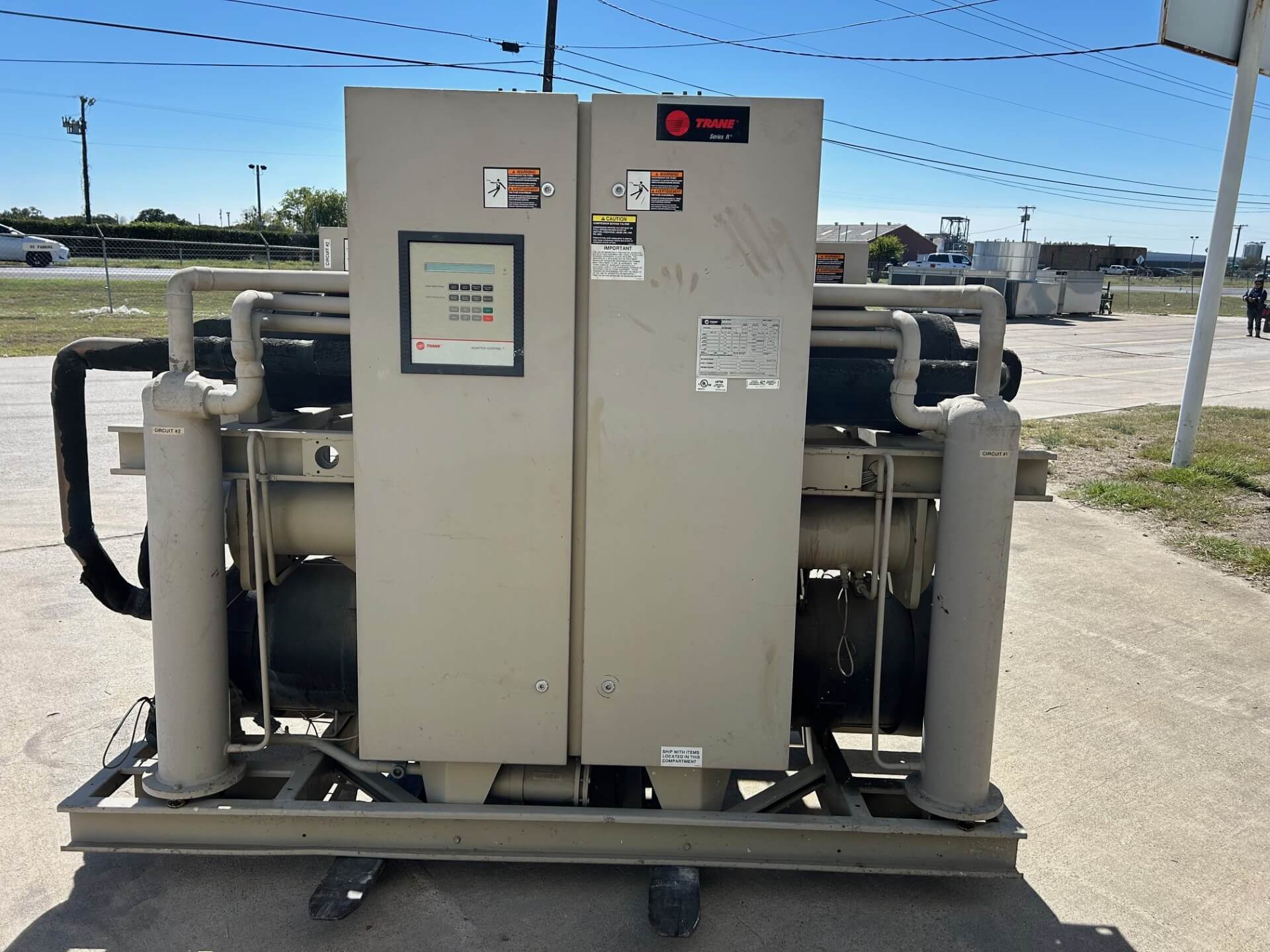 Trane 80 Ton Rotary Chiller C2119CN