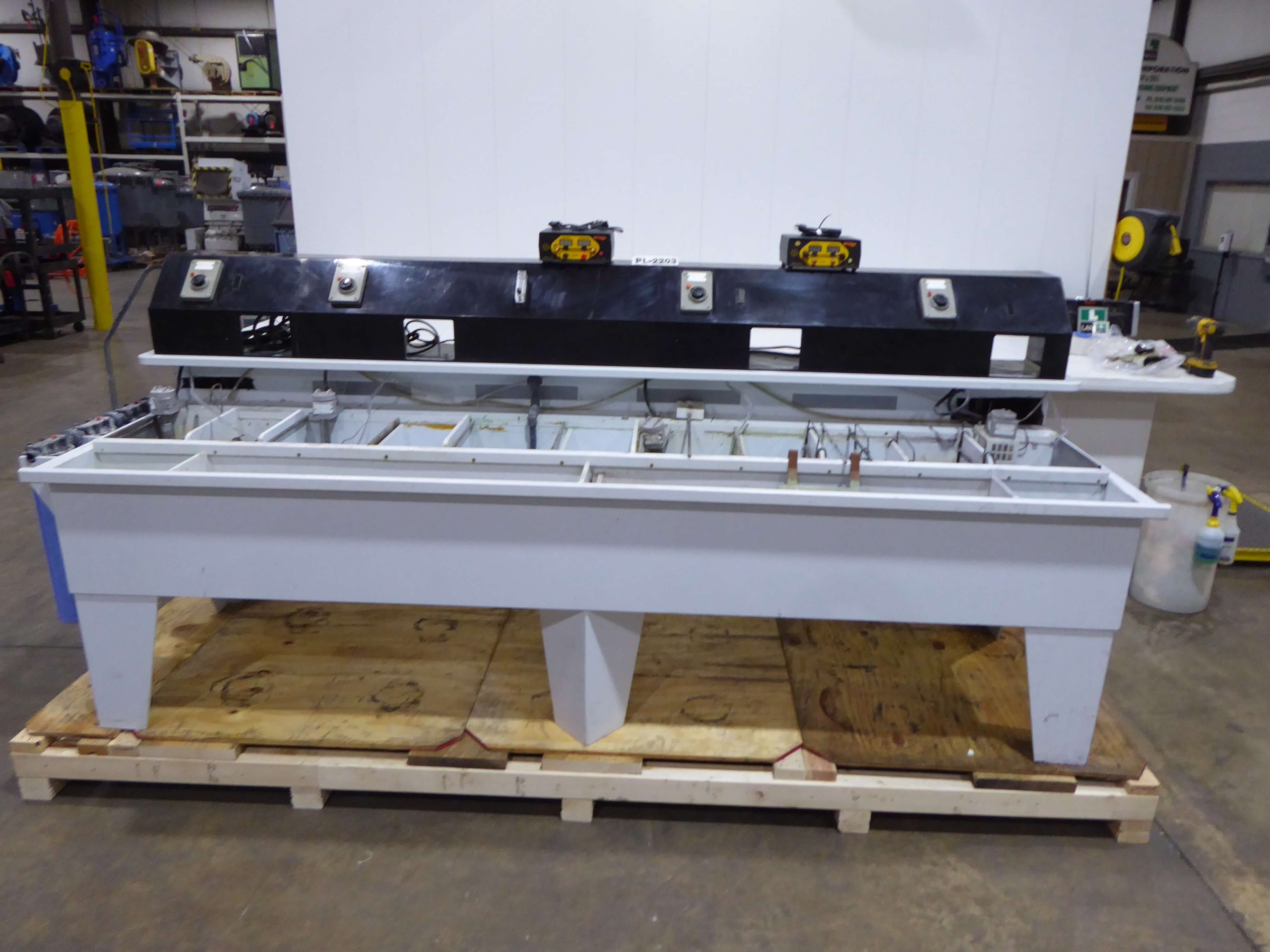 11 Station Manual Dip Line PL2203 - Lanco Corporation | Used Industrial ...