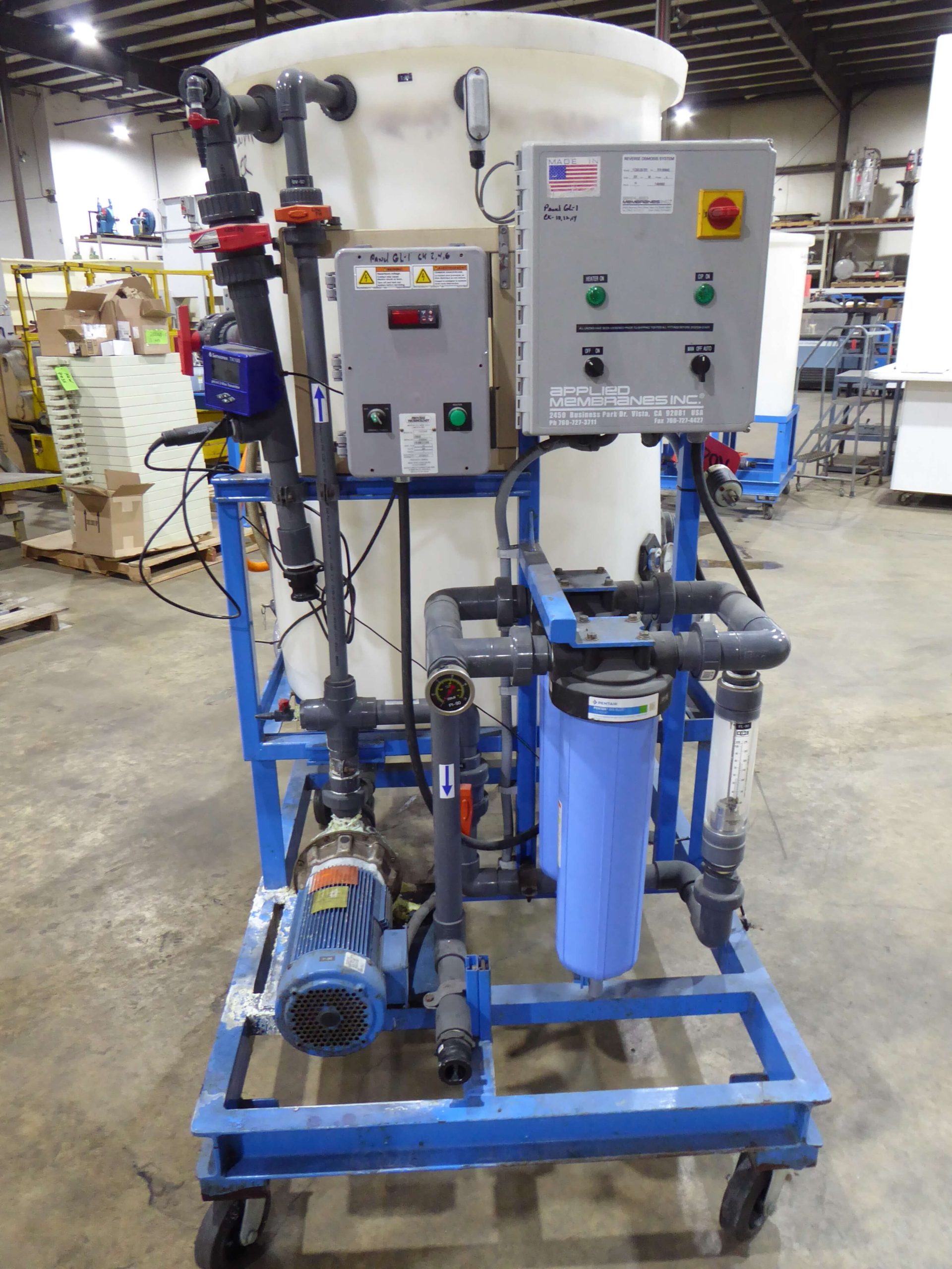 Applied Membranes 30 GPM Reverse Osmosis Cleaning System RO2025 - Lanco ...