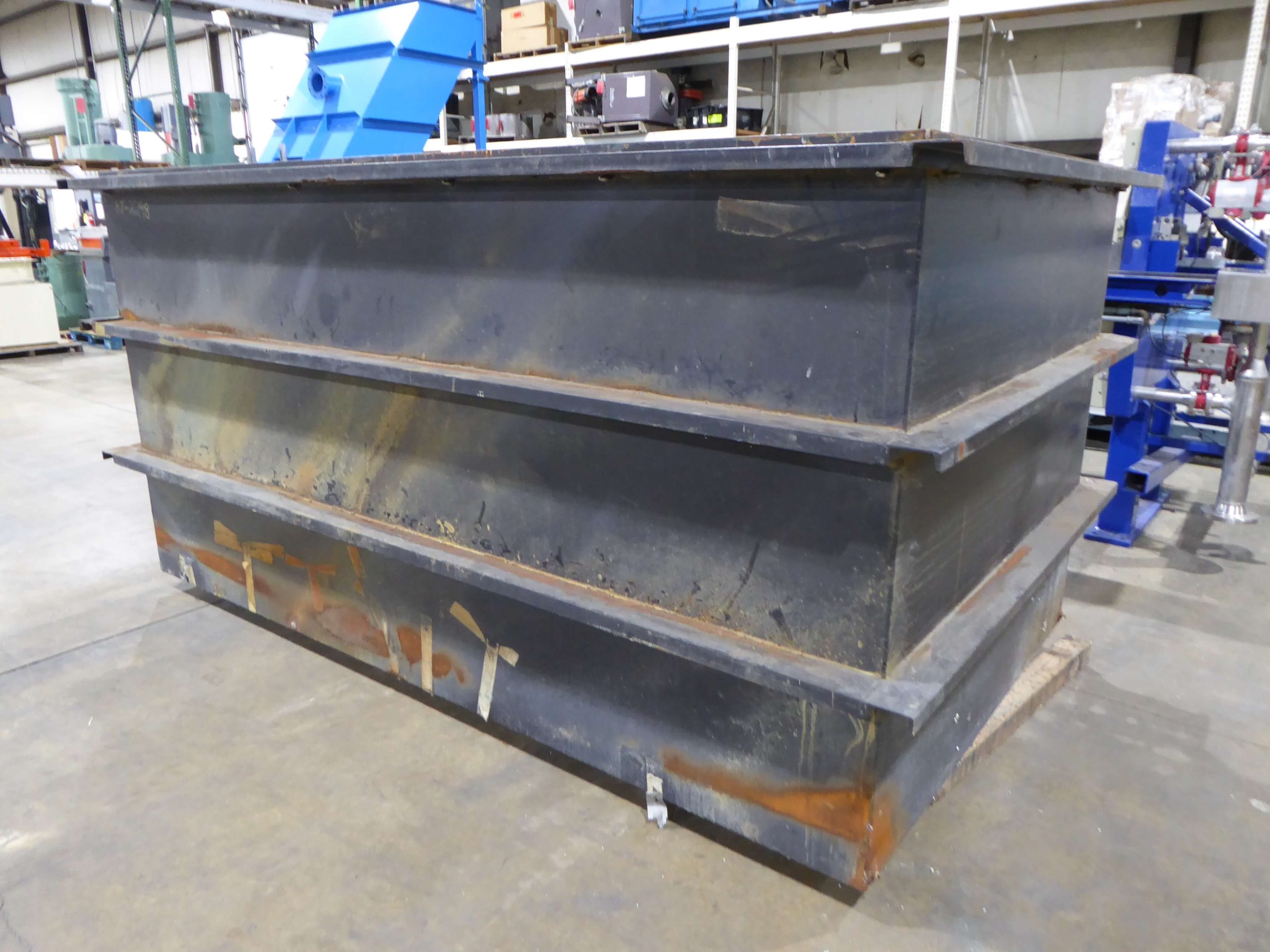 2090 Gallon Steel Retangular Tank RT2298C - Lanco Corporation | Used ...