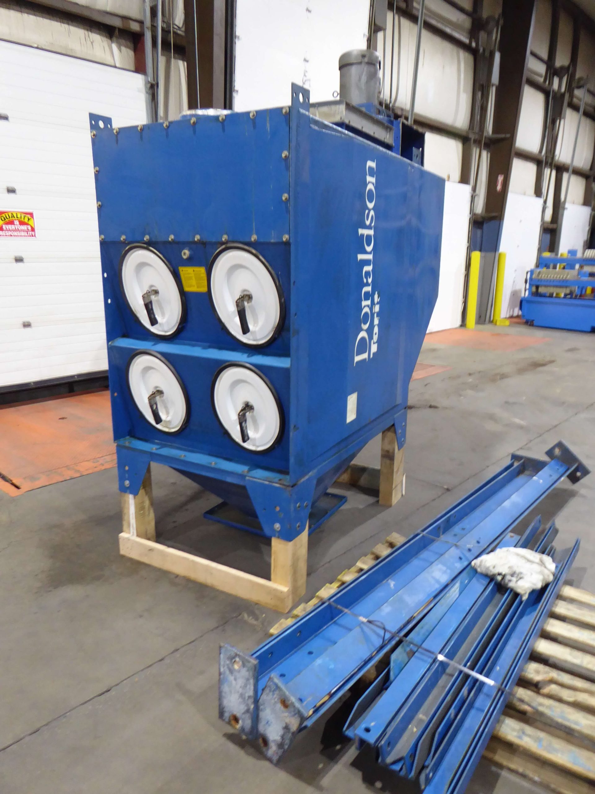 Donaldson Torit 6500 CFM Model DF02-8 Dust Collector DC2227 - Lanco ...