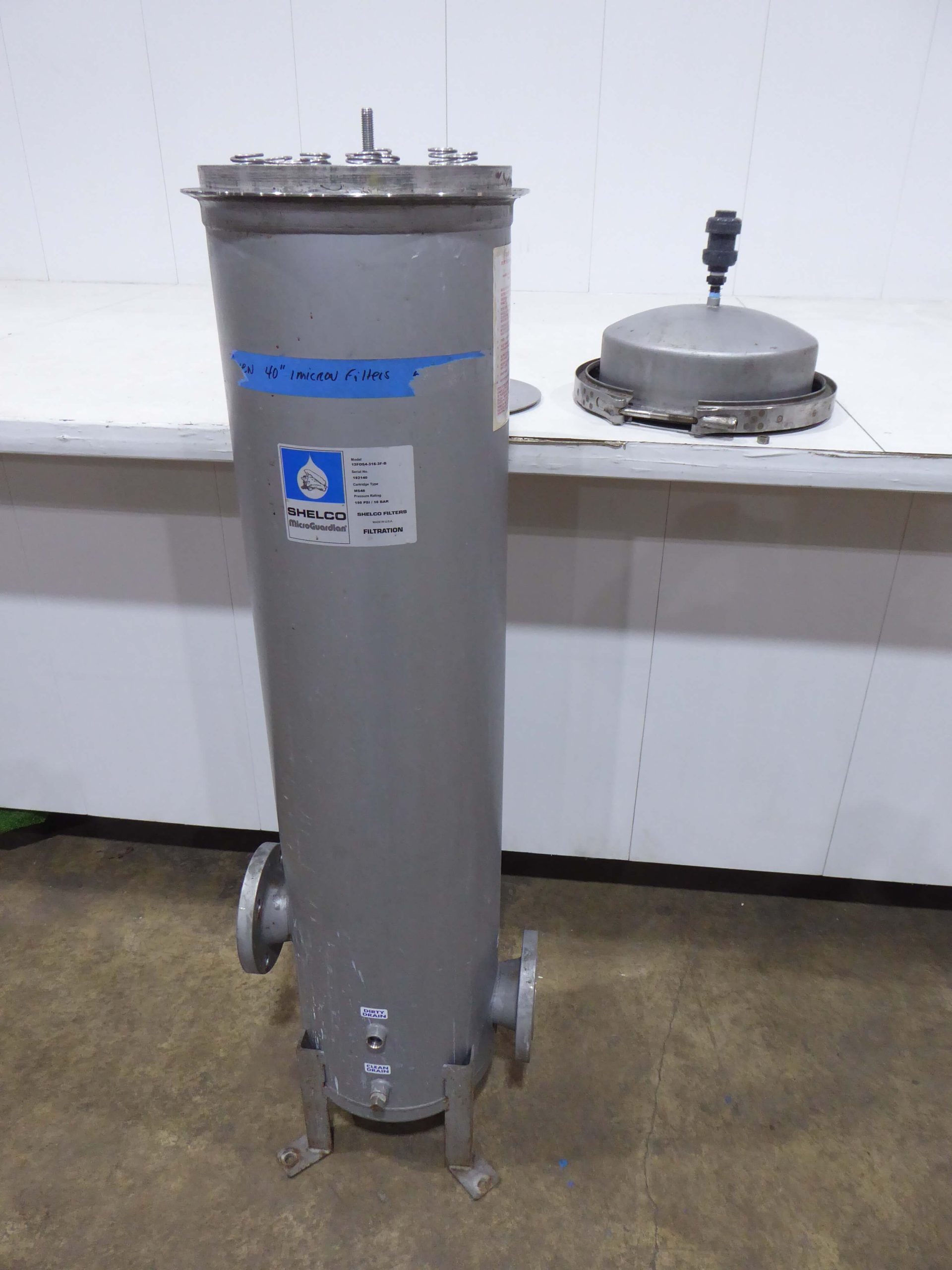 Shelco 20,160 GPH MS40 Cartridge Filter F2610 - Lanco Corporation ...